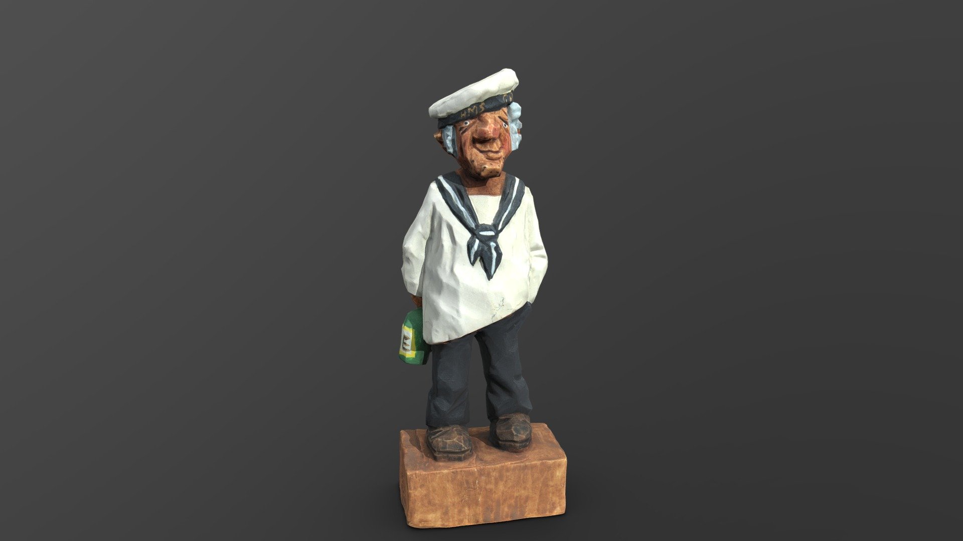 Slightly drunk sailor - Download Free 3D model by Nik (@nikska ...