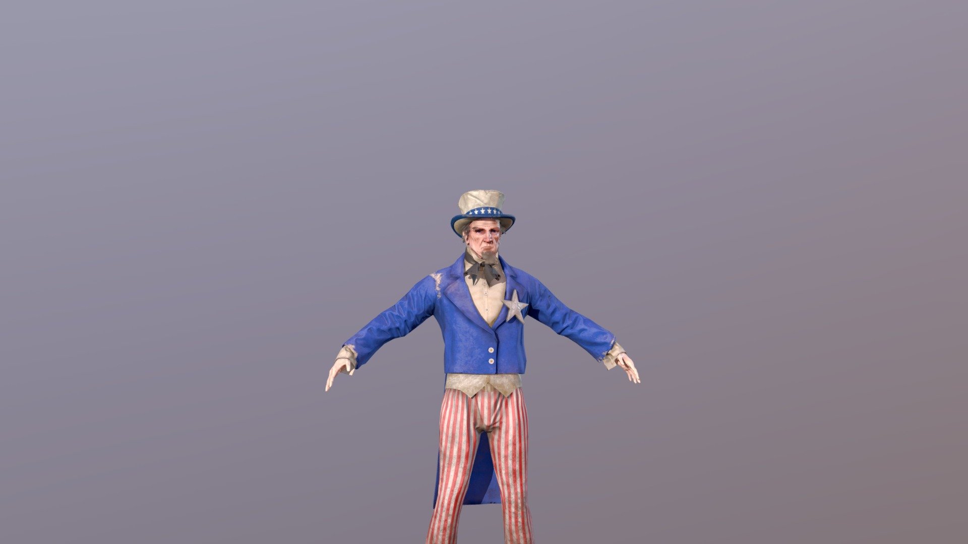 Uncle Sam - 3D model by Kennedy98 [e92c023] - Sketchfab