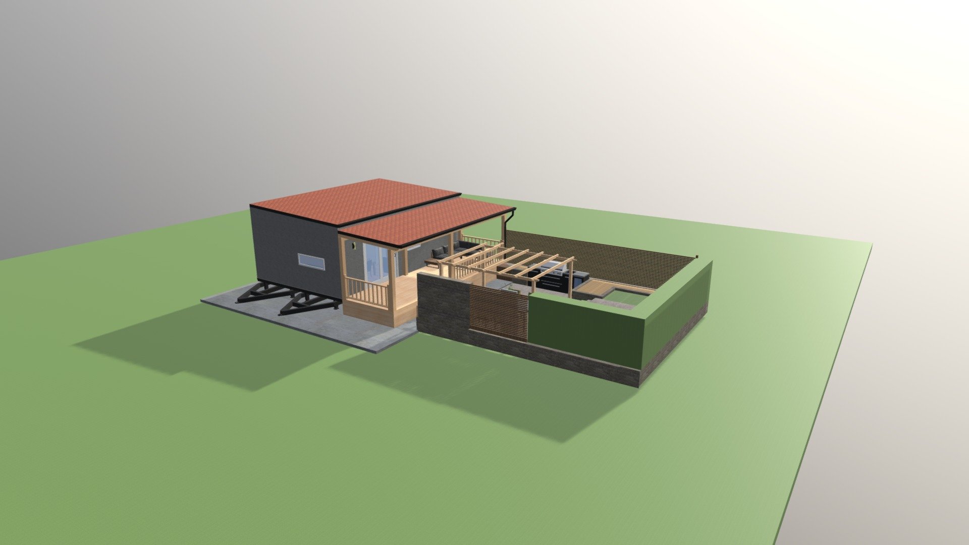 ARON HOUSE - 3D model by Green-house-case-ecologiche [e92fd22] - Sketchfab