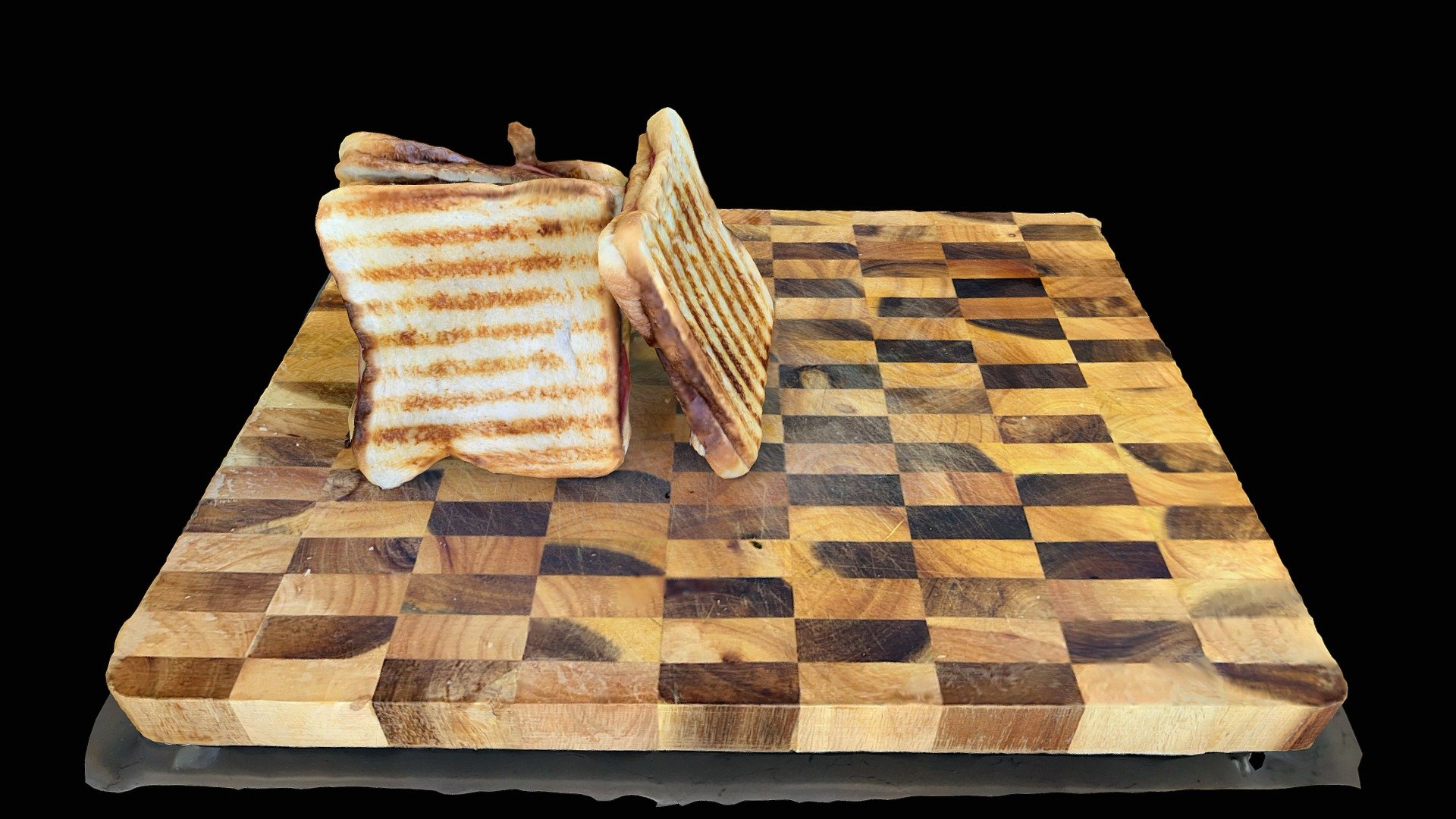 Toasted Sandwiches - Download Free 3D model by Andrei Alexandrescu ...