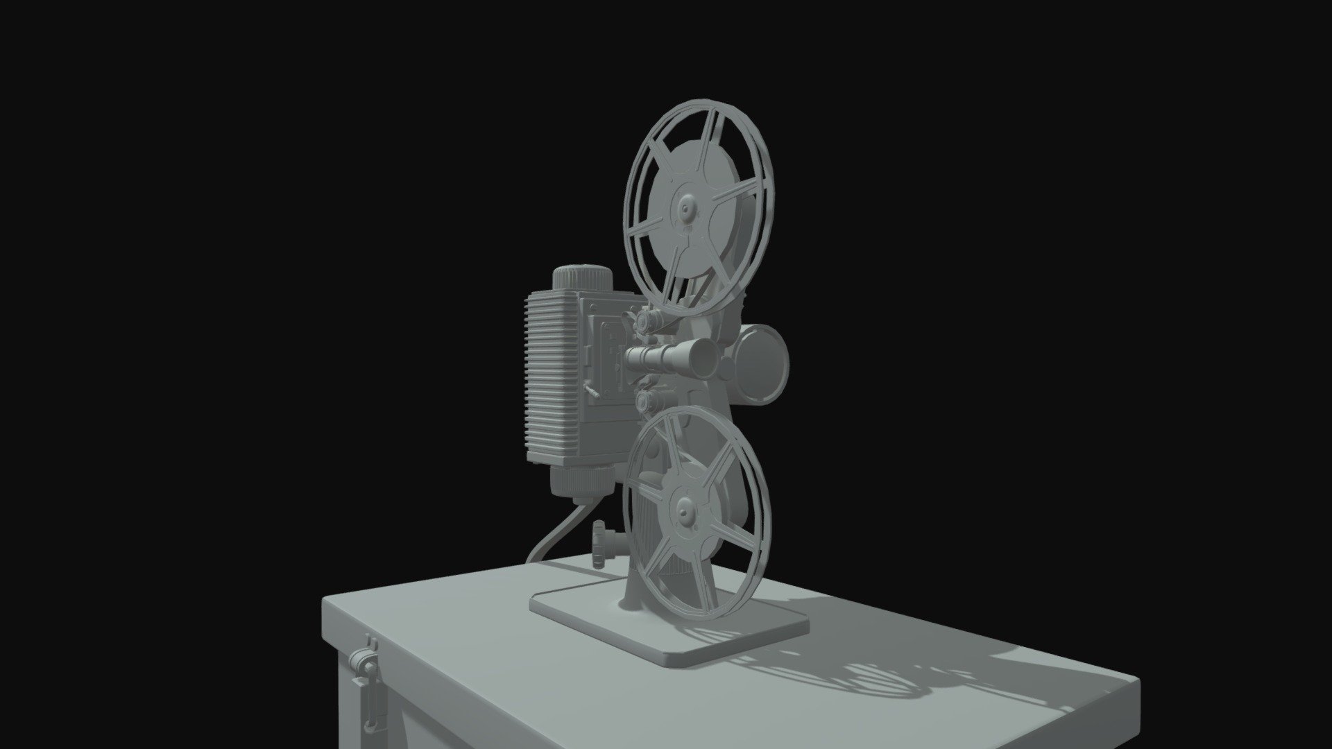 Revere 8mm vintage projector - Download Free 3D model by ALCArt ...