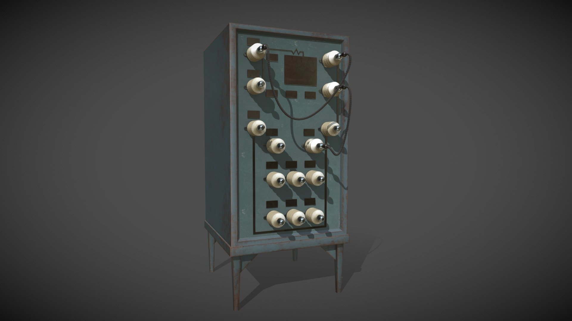 Electrical switchboard - 3D model by Instytut Pamięci Narodowej ...