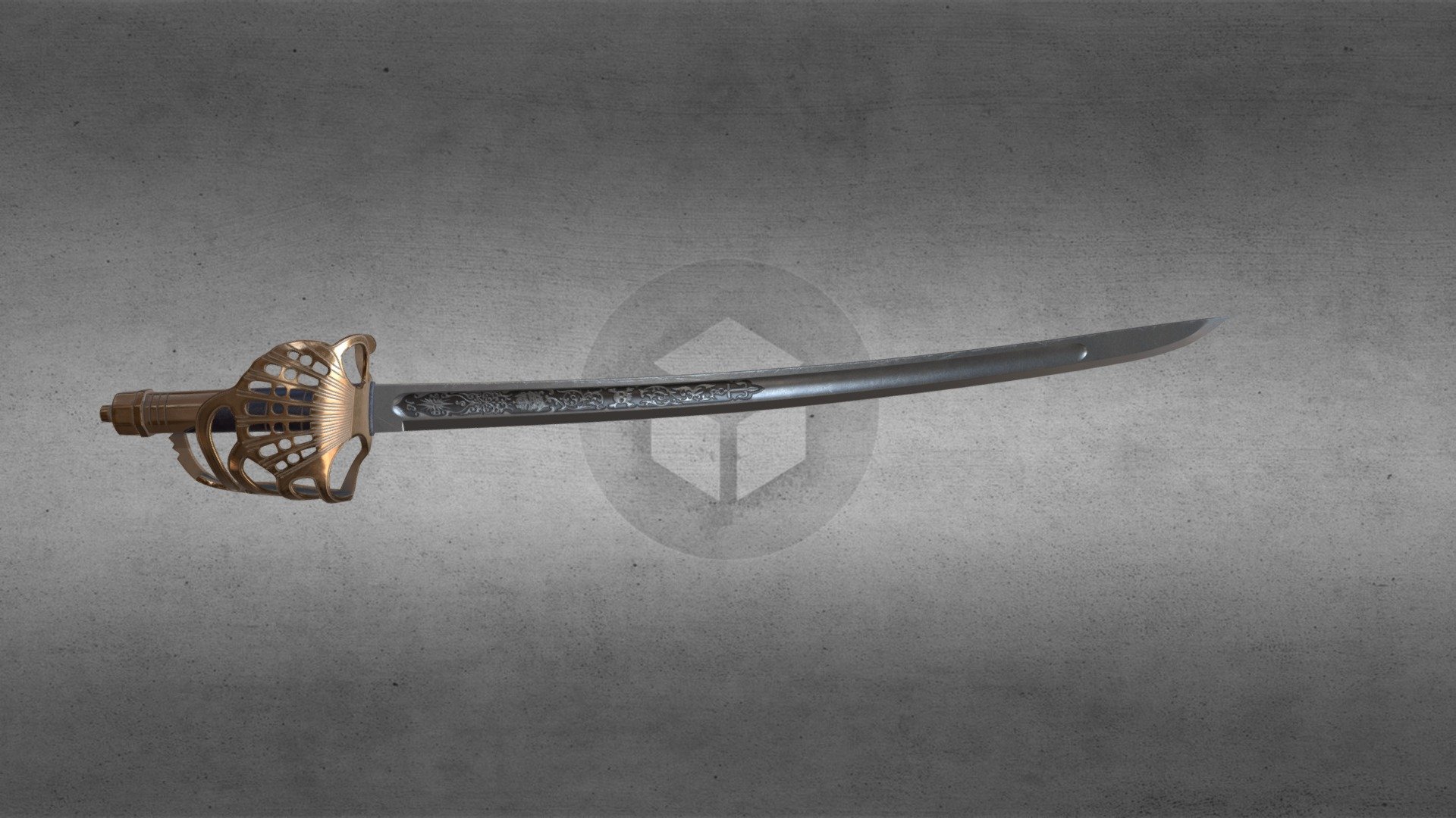 Cutlass - 3D model by Dmitriy Kulichev (@kulichd) [e93a193] - Sketchfab