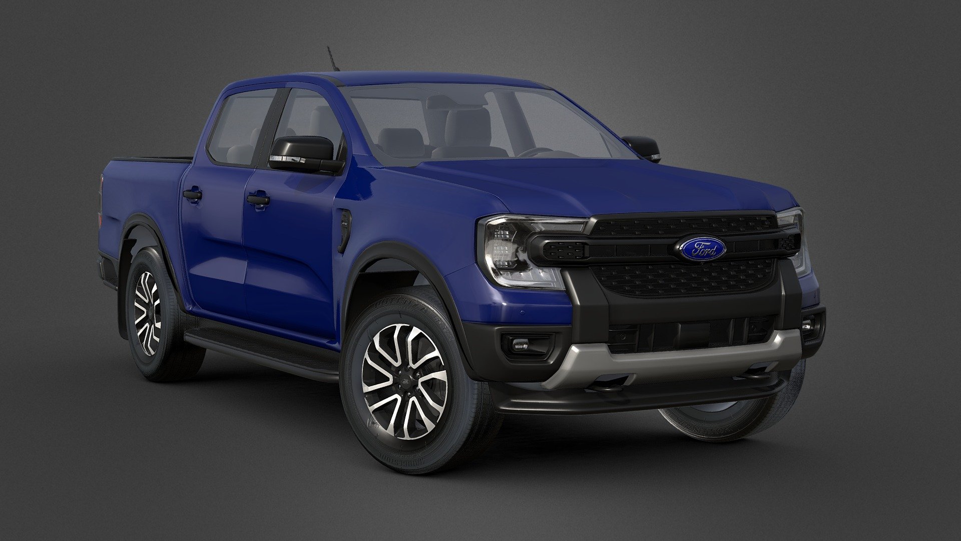 Ford Ranger Next-Gen 2023 Sport - Download Free 3D model by Asadawut ...