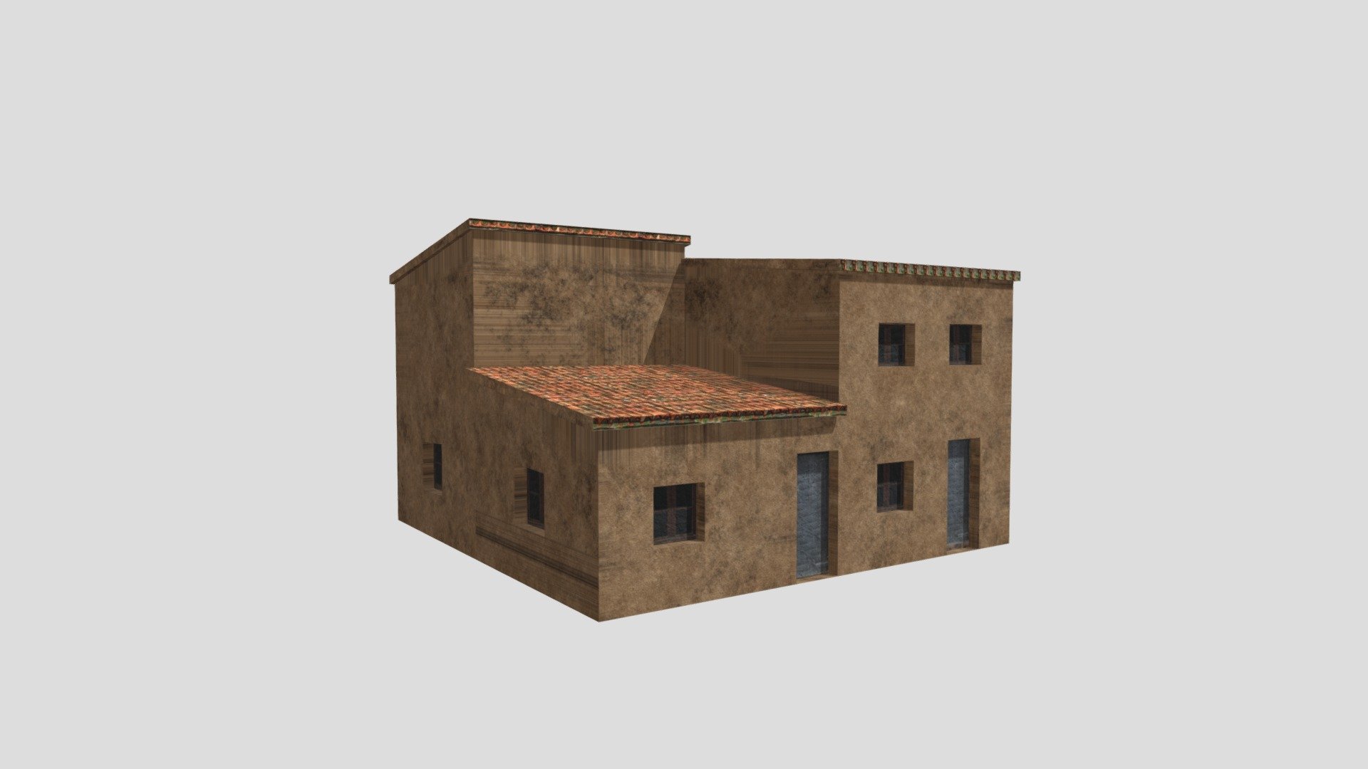 medieval house Low poly - 3D model by CharliBru (@brucarca) [e93c55a ...