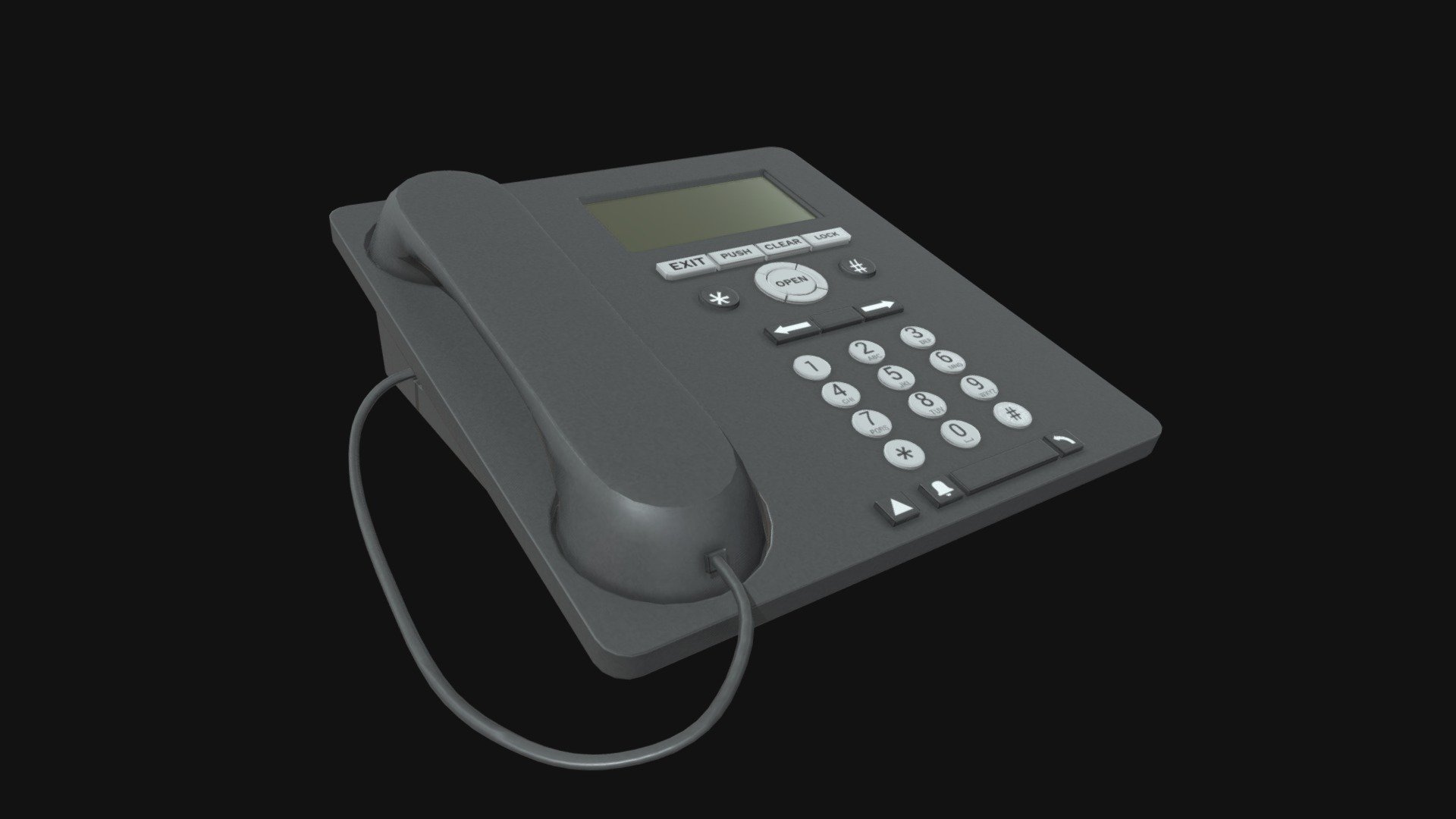 Office Phone - Download Free 3D model by Replexx [e93d126] - Sketchfab