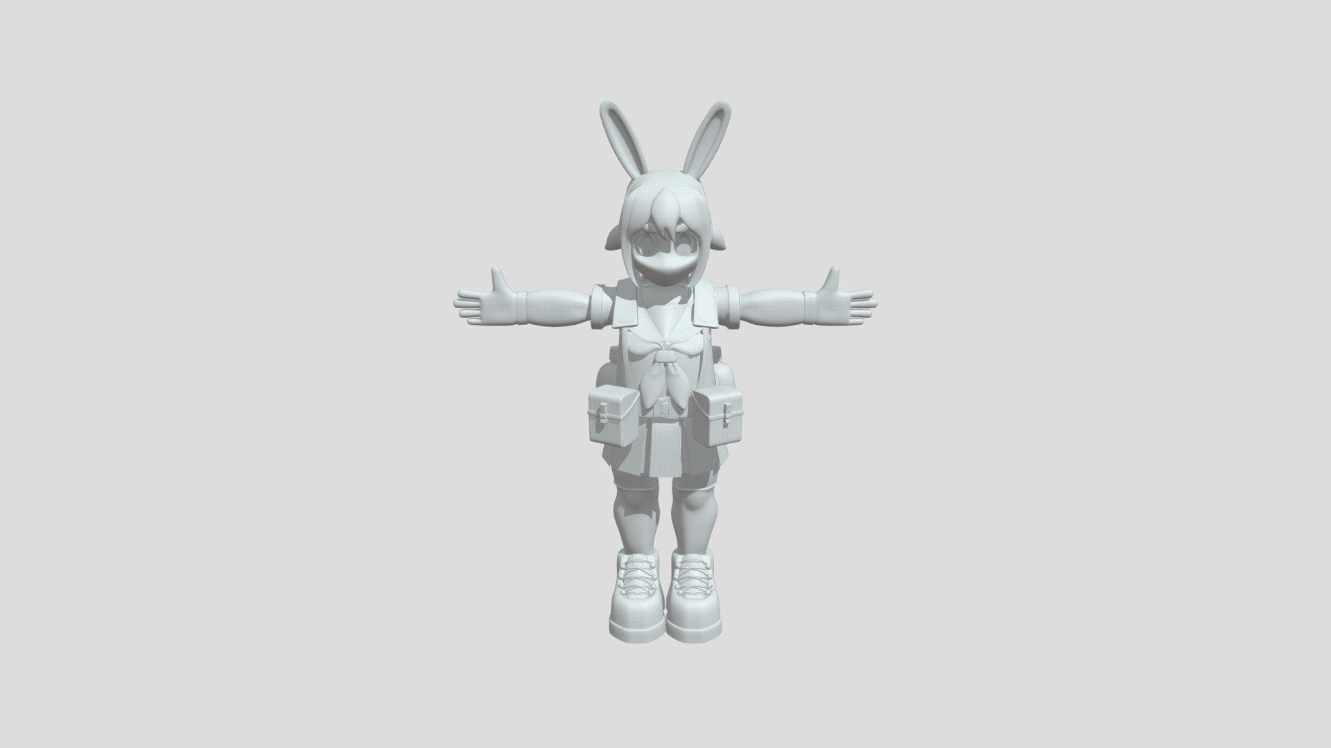 usagi - Download Free 3D model by leedecided [e93edf4] - Sketchfab