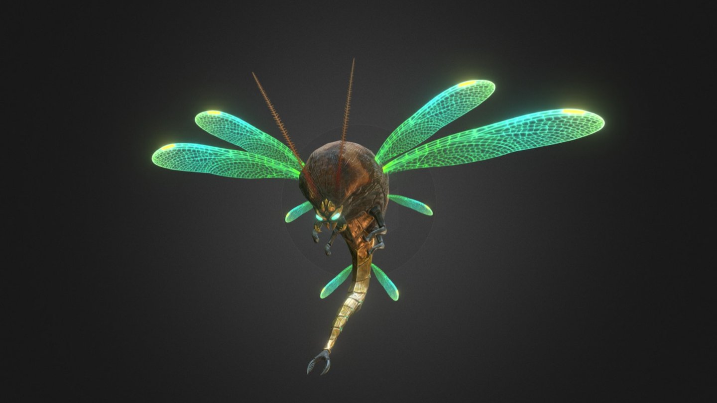 Griffon Bug - 3D model by Arron Manchester (@dantejinx) [e93f8db ...