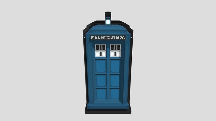 Tardis 3D models - Sketchfab