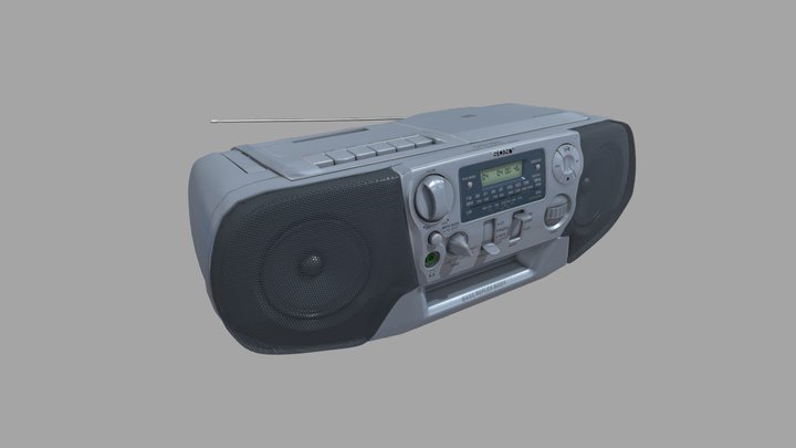 Boombox 3D models - Sketchfab