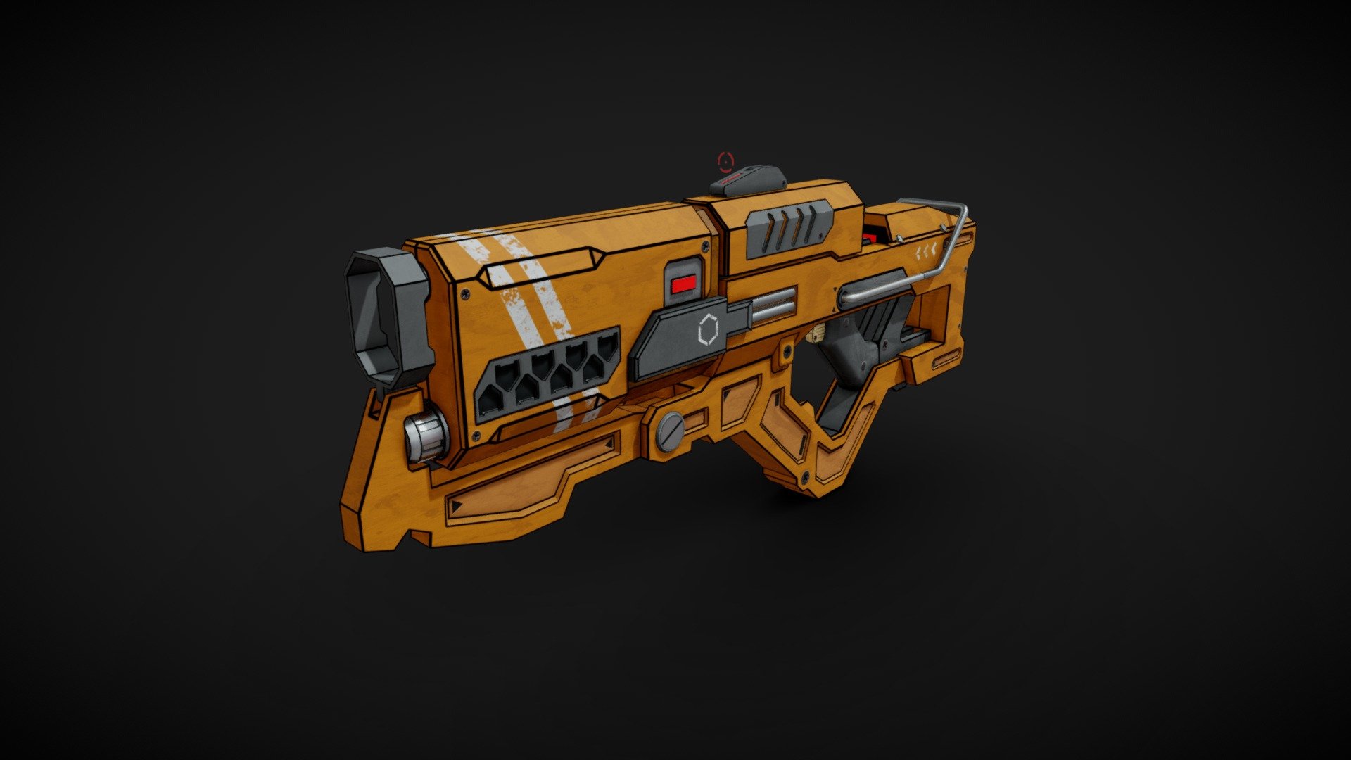 Sci-Fi Gun - 3D model by Rosbergen Designs (@RosbergenDesigns) [e946345 ...