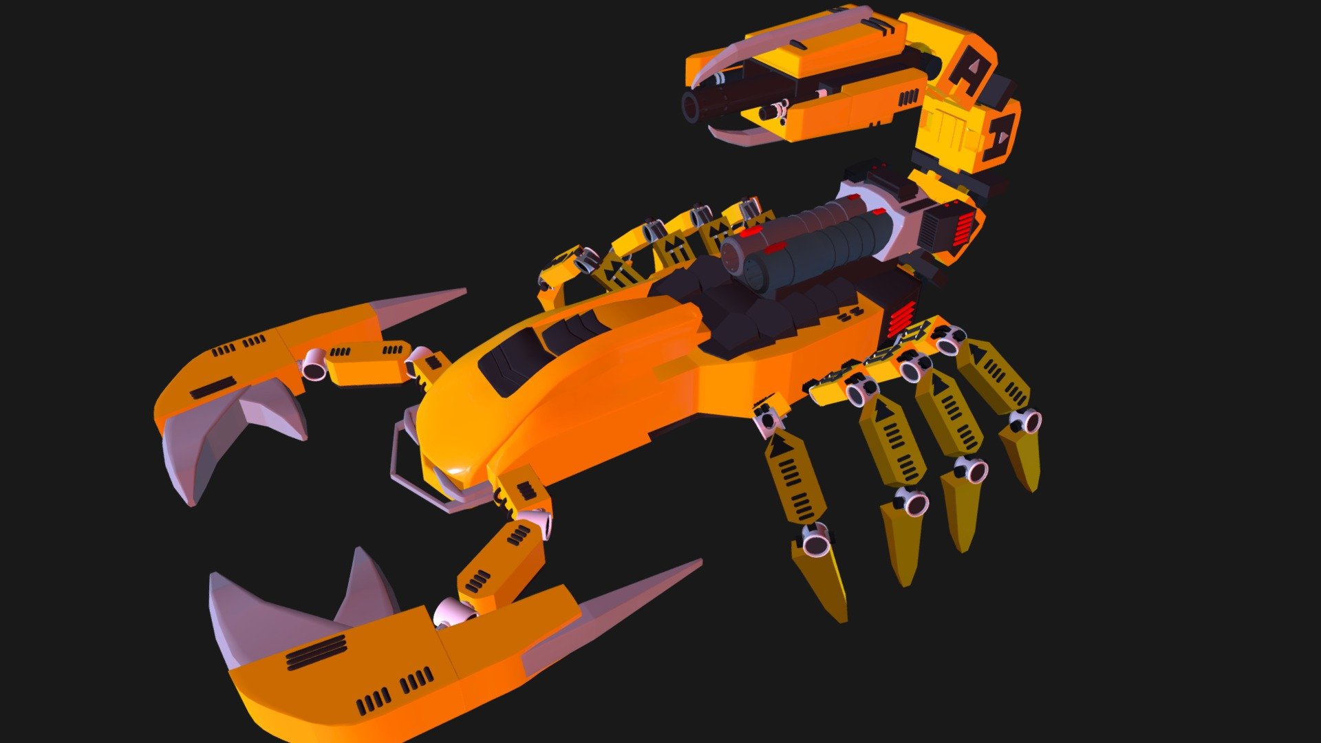 Death Stinger - Zoid - 3D model by Terri_12 [e947443] - Sketchfab
