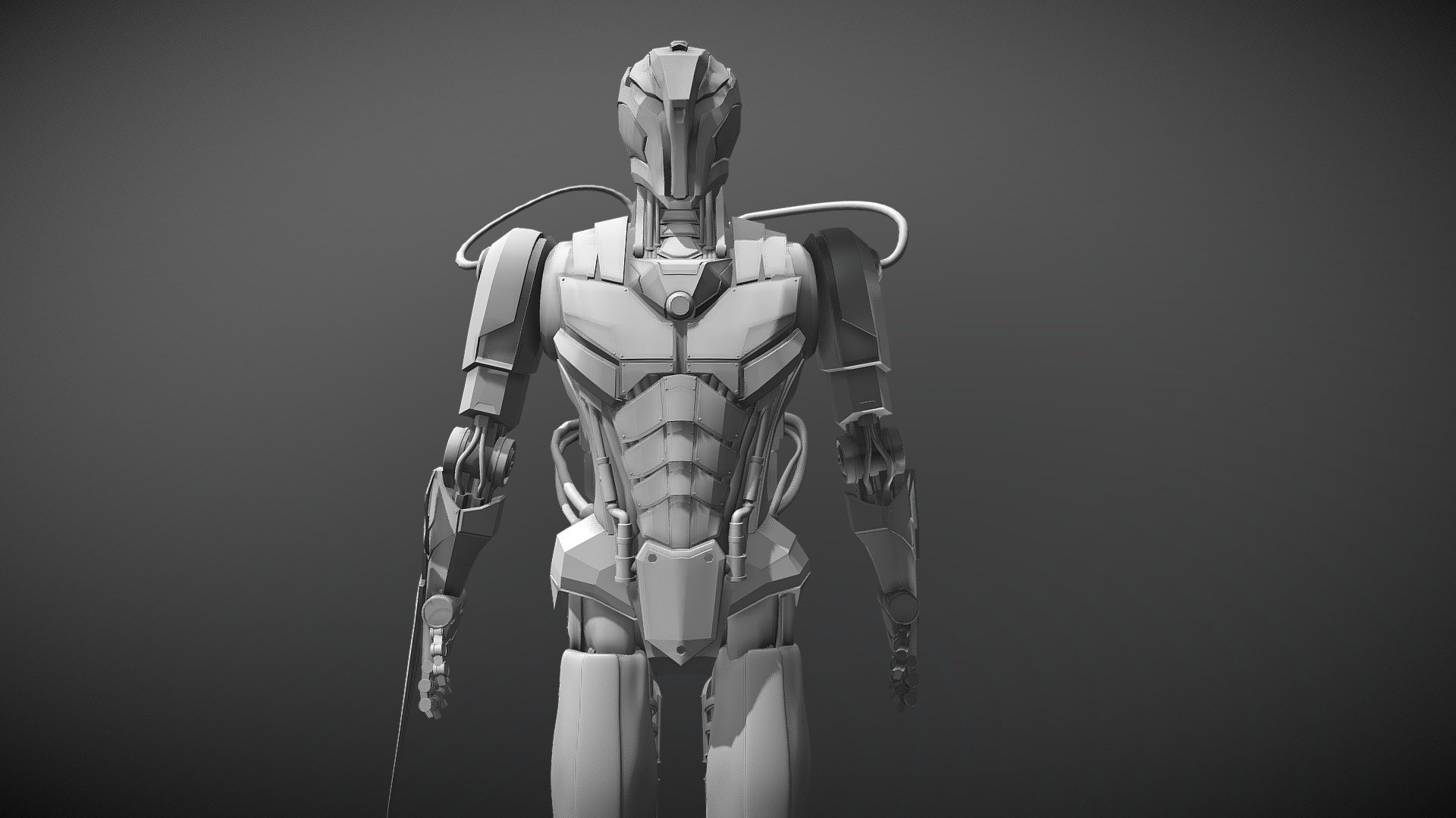 Robot Draft V3 - 3D model by SeekerLight (@9987906) [e948ae9] - Sketchfab