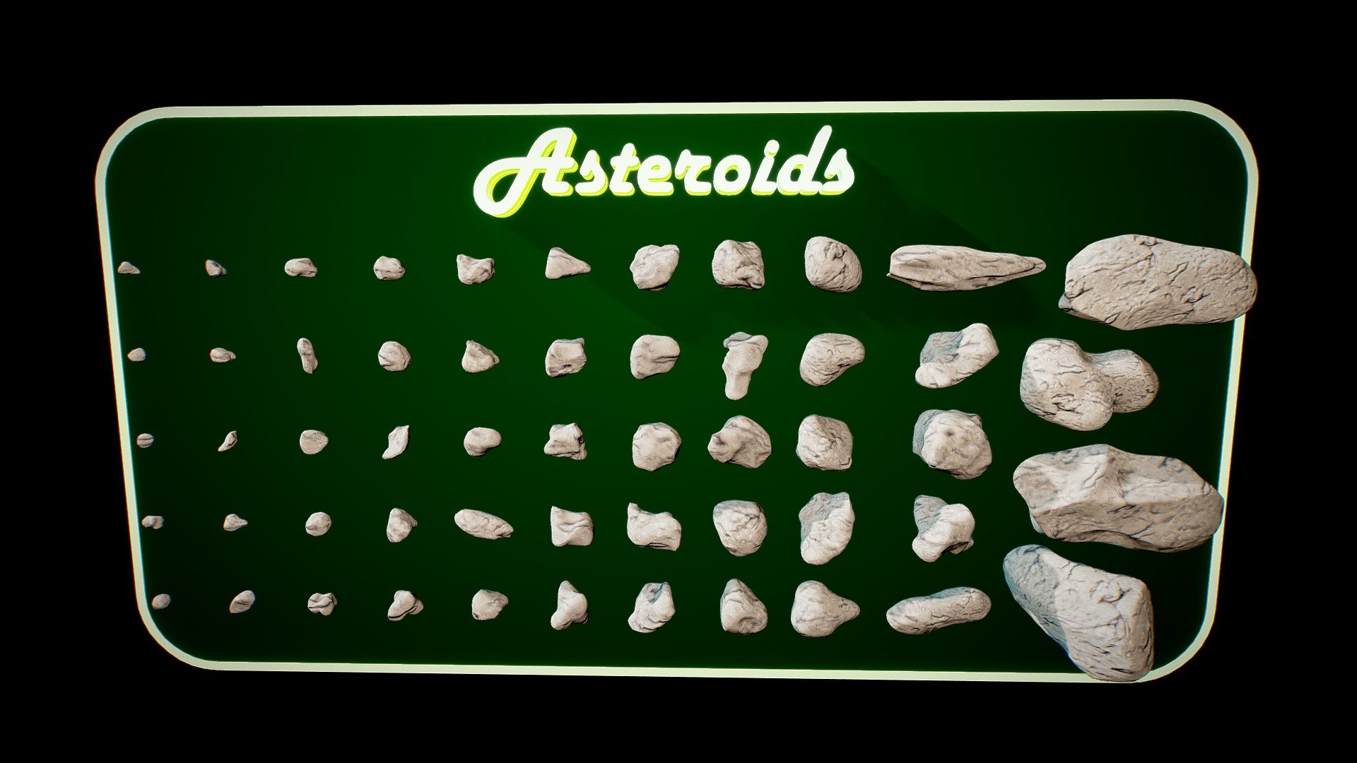 Asteroids Pack - Buy Royalty Free 3D model by jmrudent [e949dd7] - Sketchfab Store