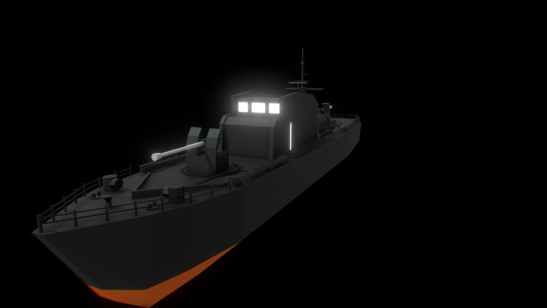 lancha PTF de la armada chilena - Download Free 3D model by Victorcstr ...