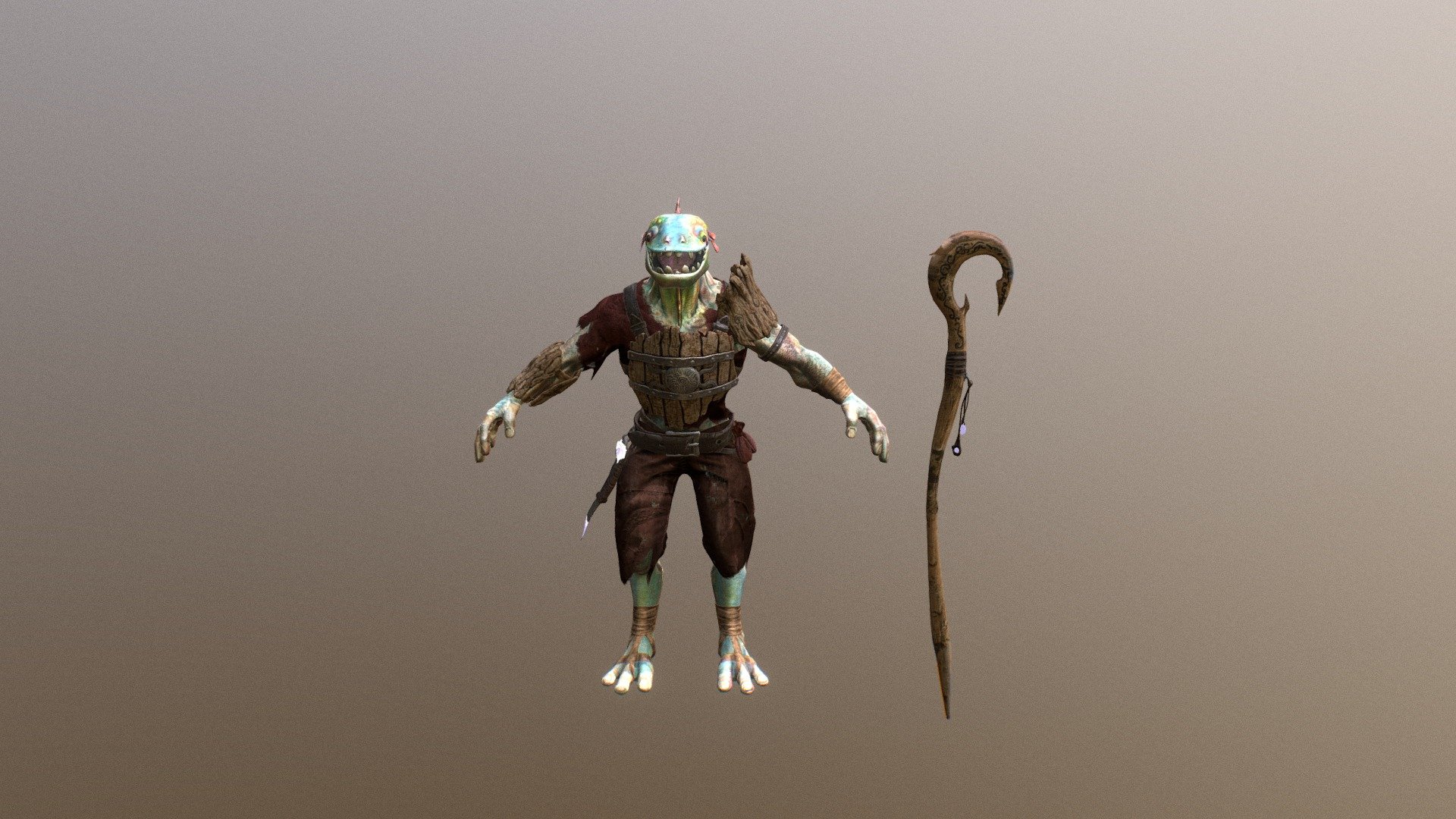 Lizard texturing - 3D model by arianna.querin [e94a501] - Sketchfab