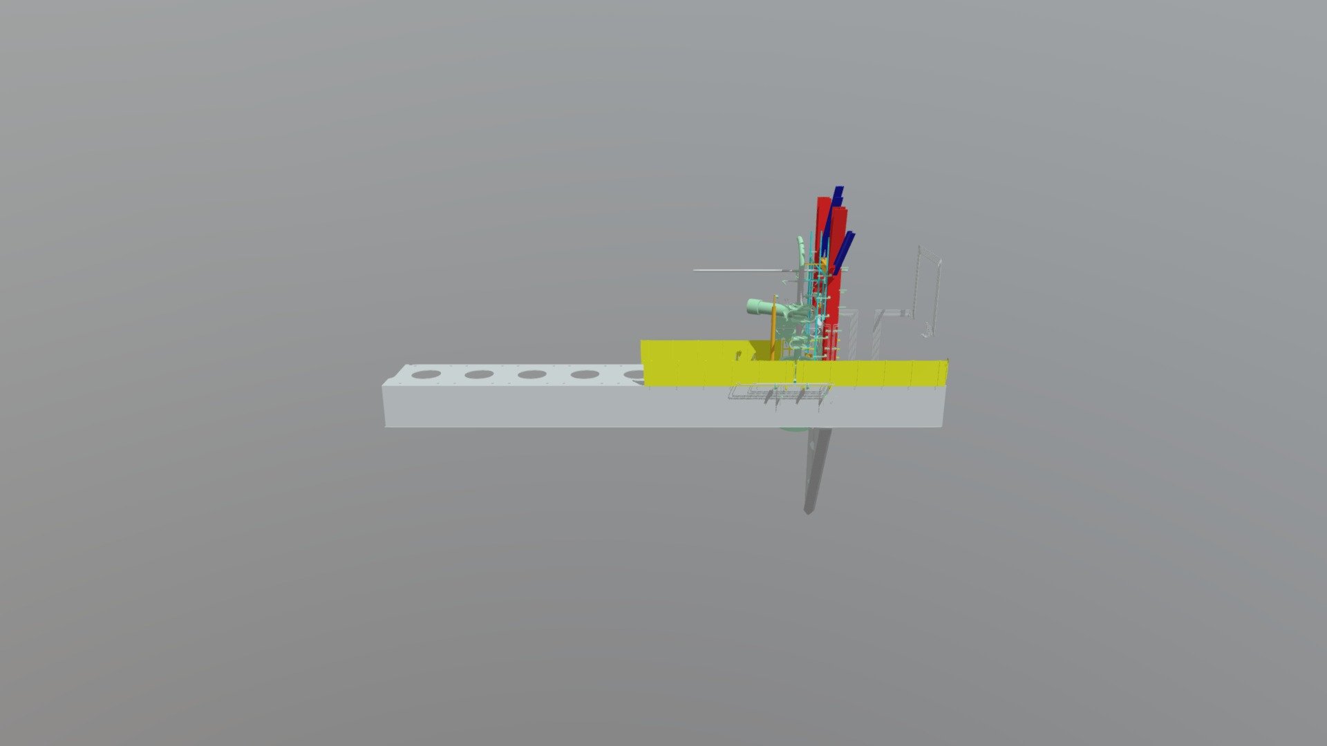 Upper Riser Balcony Flange Cover Example - 3D model by Marcio.Toledo ...