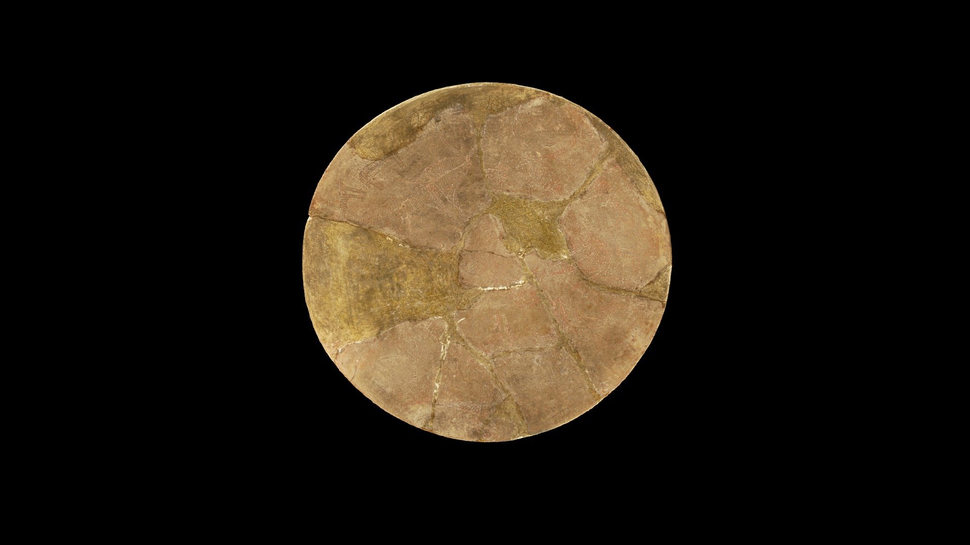 Decorated Shallow Plate (5000 - 700 BC) - 3D model by Marco Mion ...