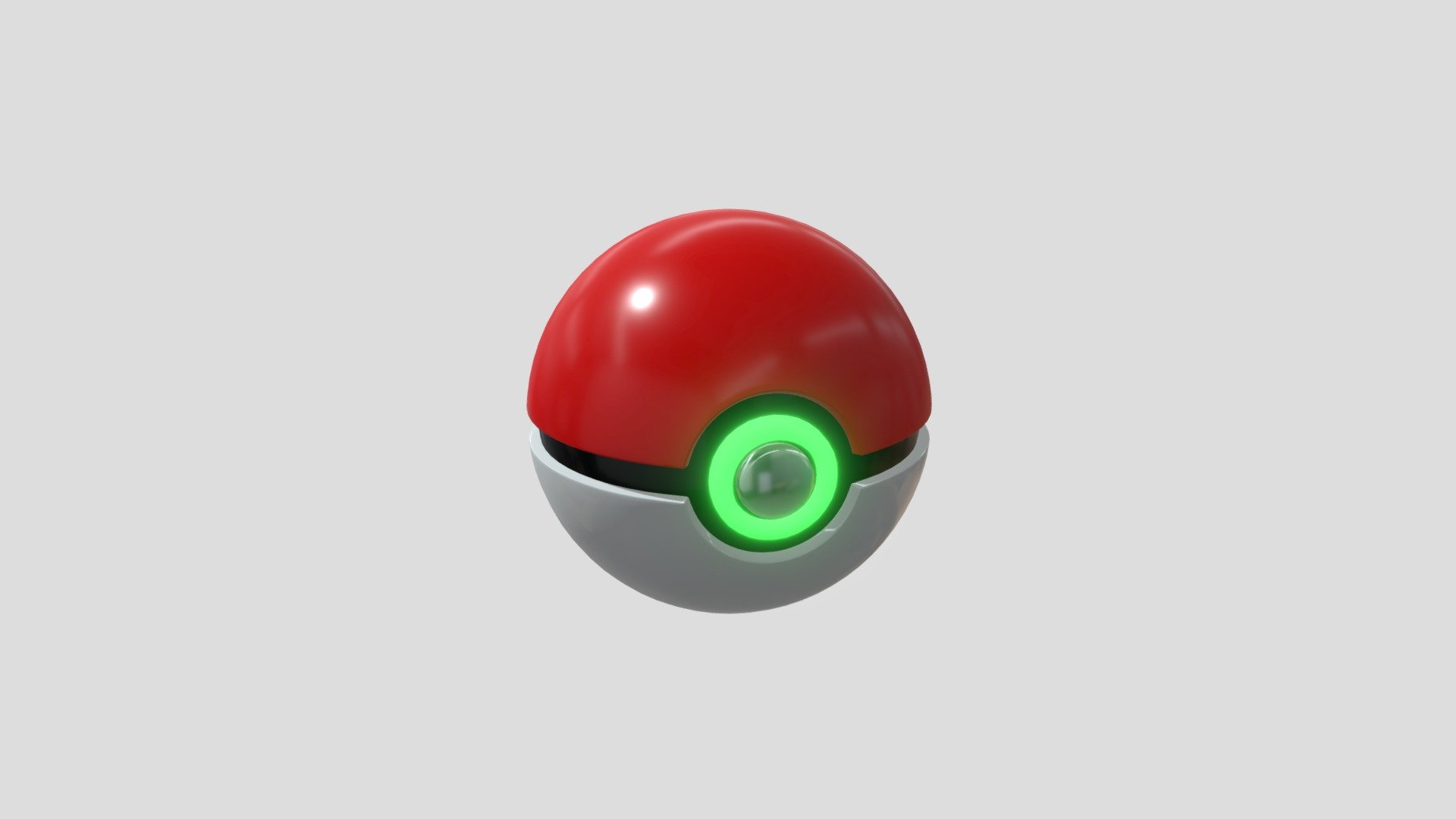Second Pokéball - Download Free 3D model by danielpaulse [e94b2a9 ...