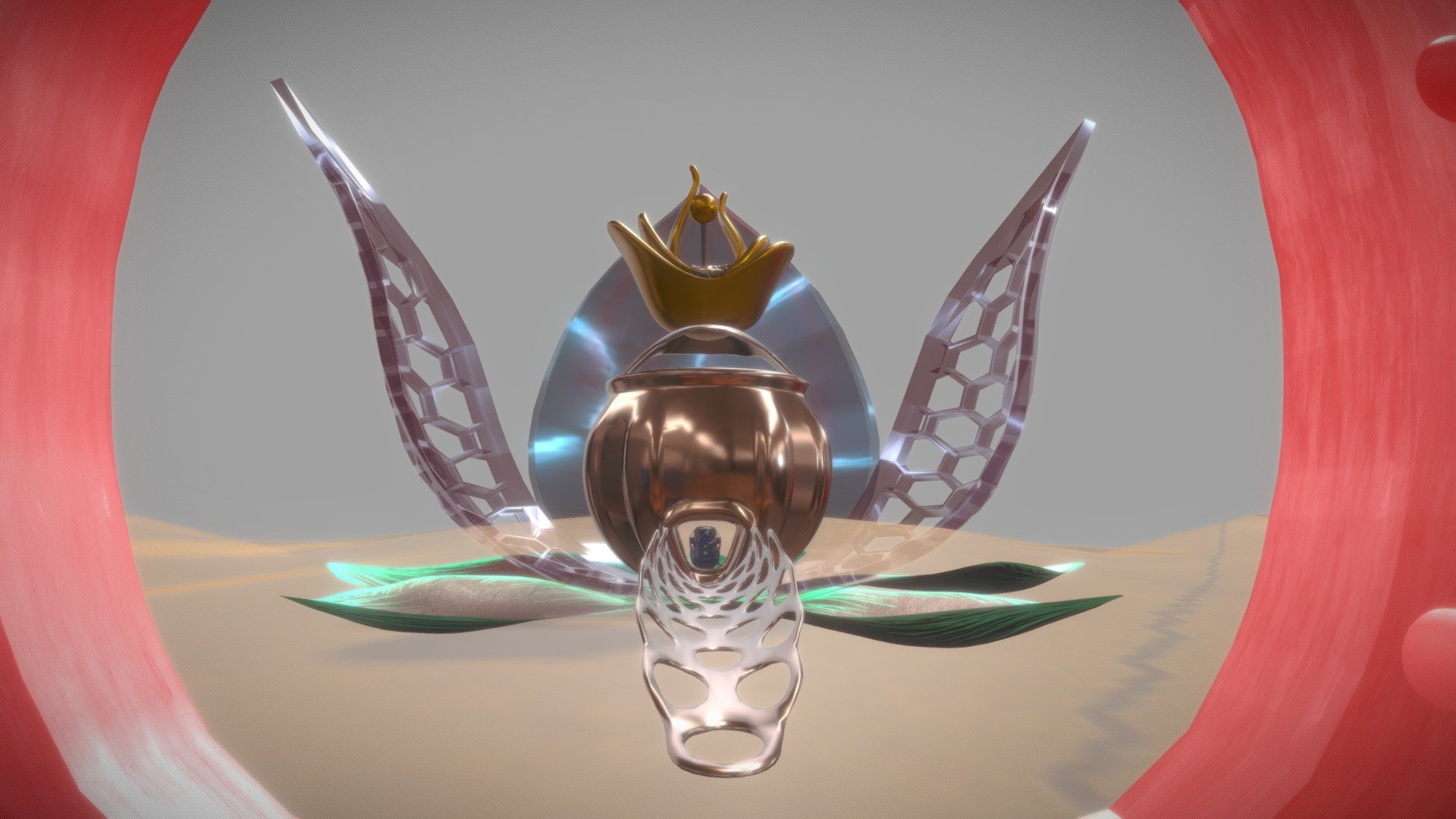 lotus home - 3D model by fex.archie [e94baab] - Sketchfab