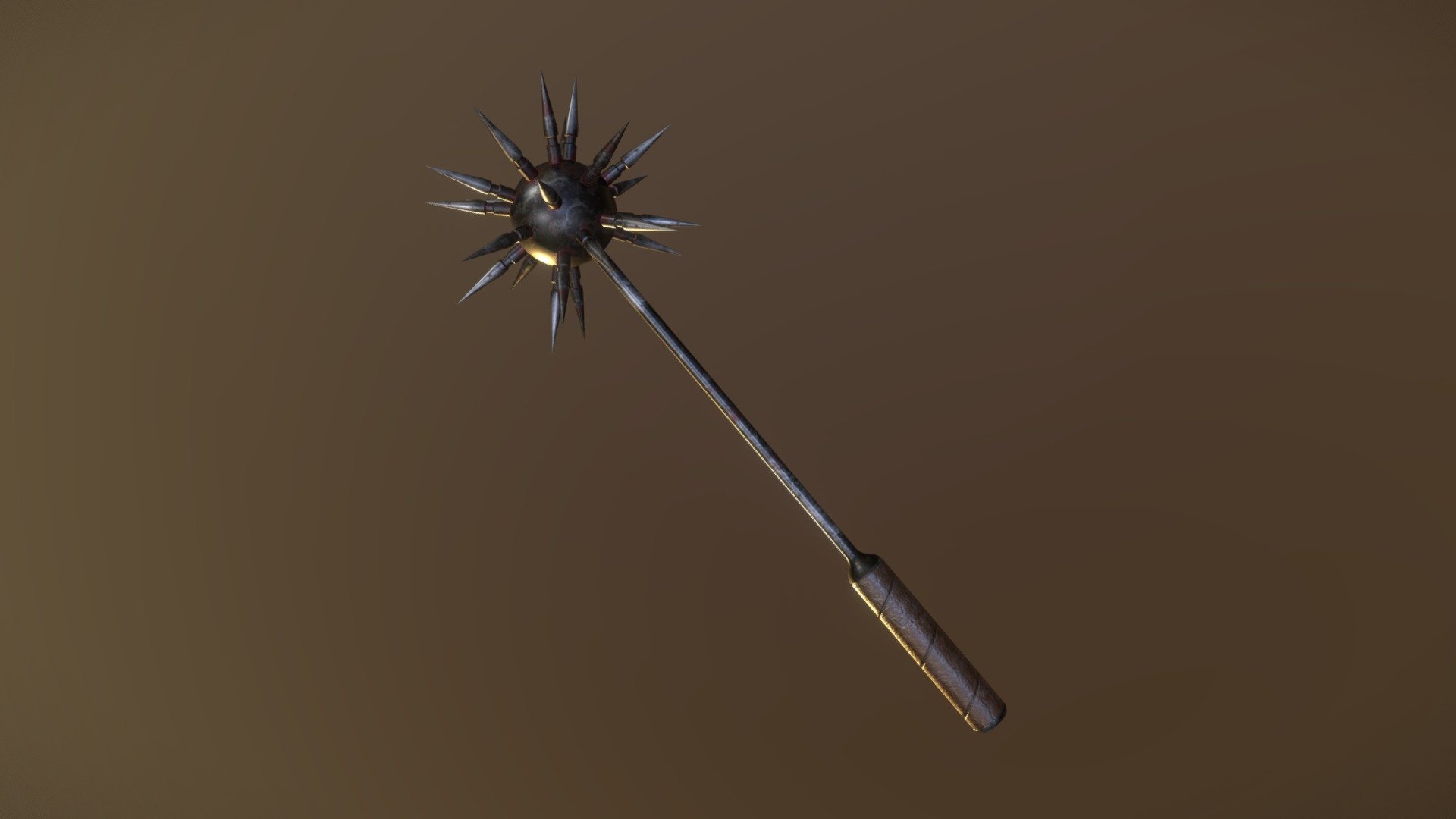 Spikey Morning Star - 3D model by RichToTheArdYo [e94caba] - Sketchfab