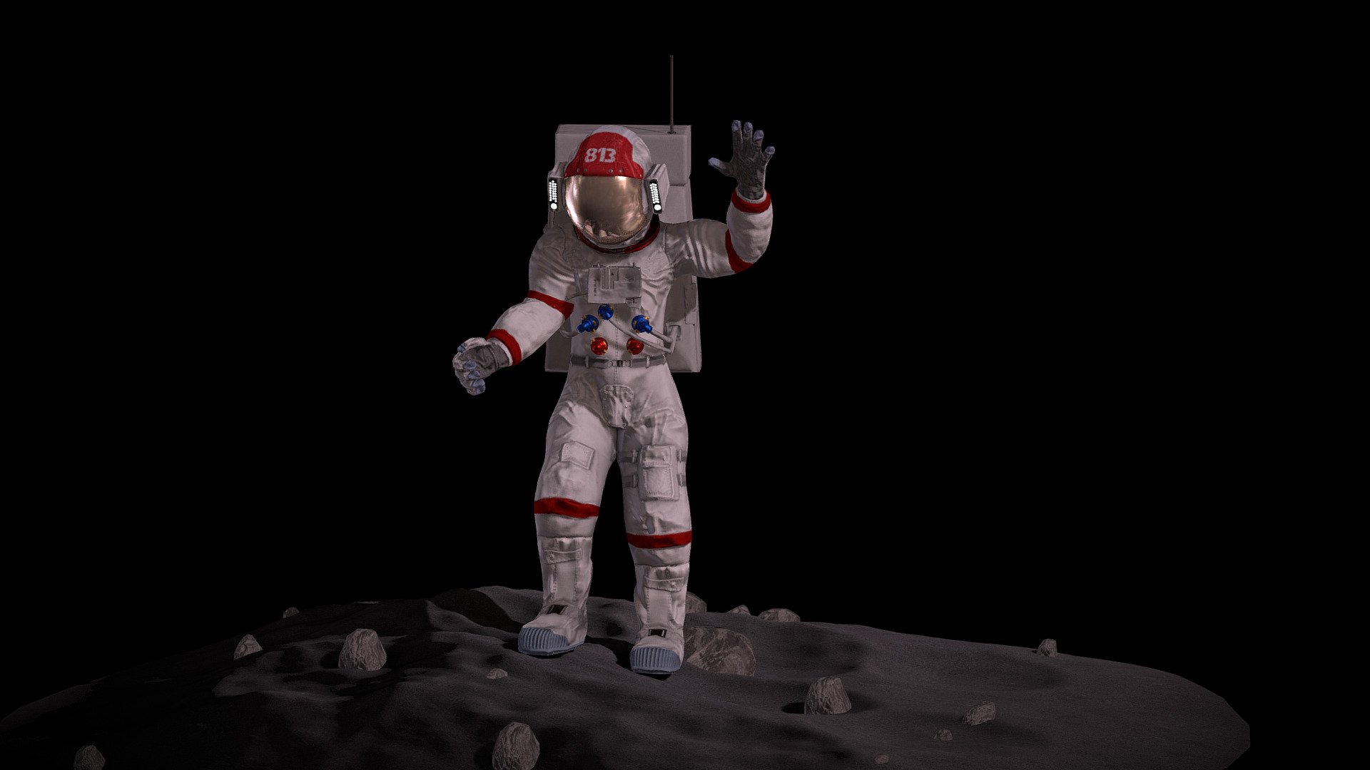 Astronaut - Download Free 3D model by MisterH (@TGVMisterH) [e94cf4e ...