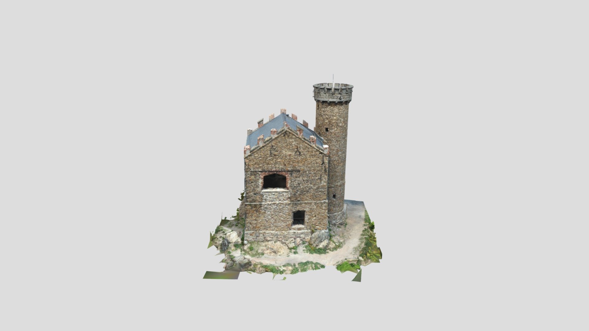 Zamek Księcia Henryka - 3D model by Tour3dpl [e94d515] - Sketchfab