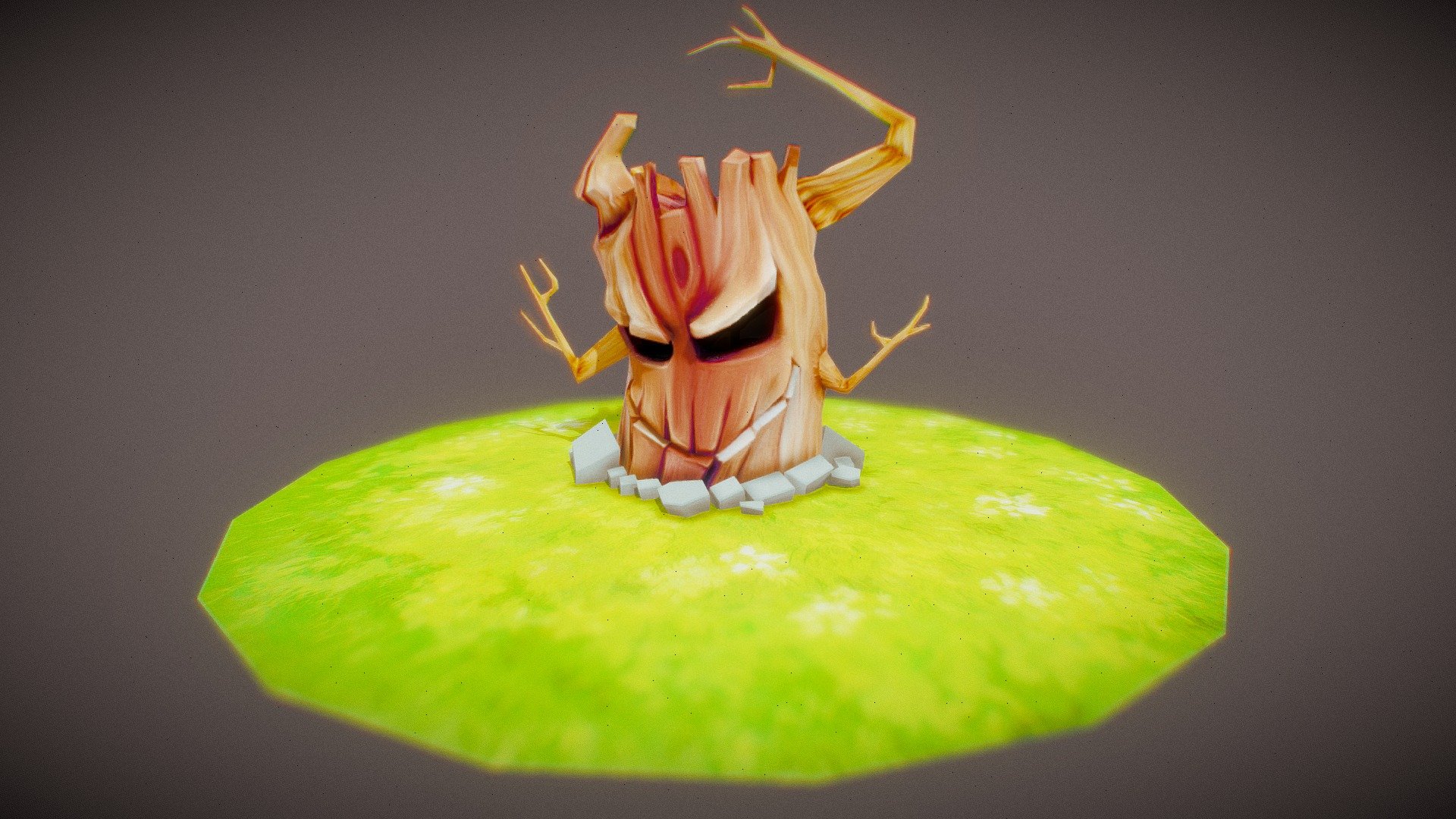 Evil Tree - 3D model by Kinitia Studios (@sandrasanchez) [e951c68 ...