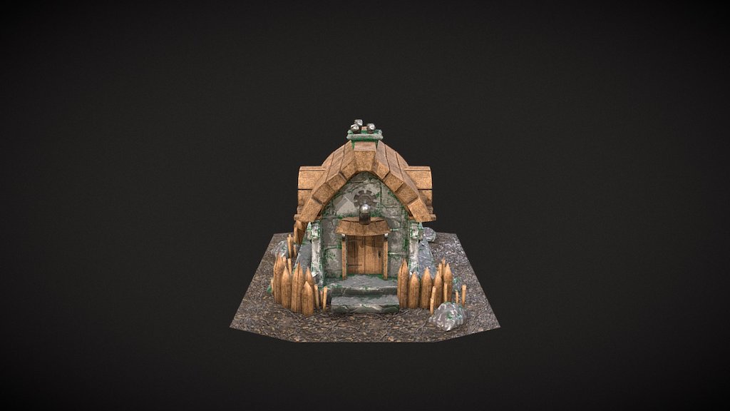 Fantasy House - 3D model by Pablo Bertrand (@pablobertrand) [e95220d ...