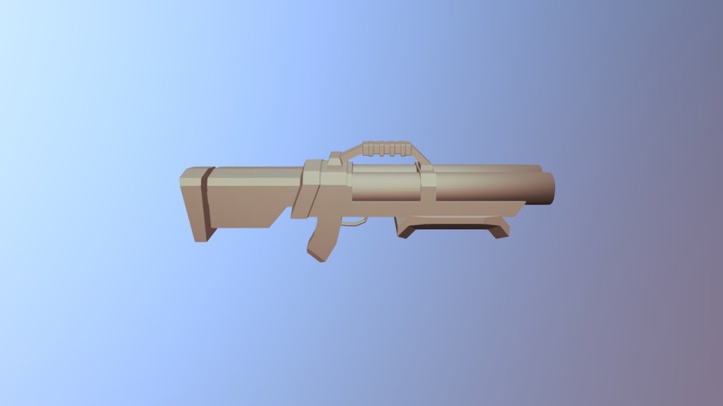 Super Shotgun - Download Free 3D model by GoldenThumbs [e952d6e ...