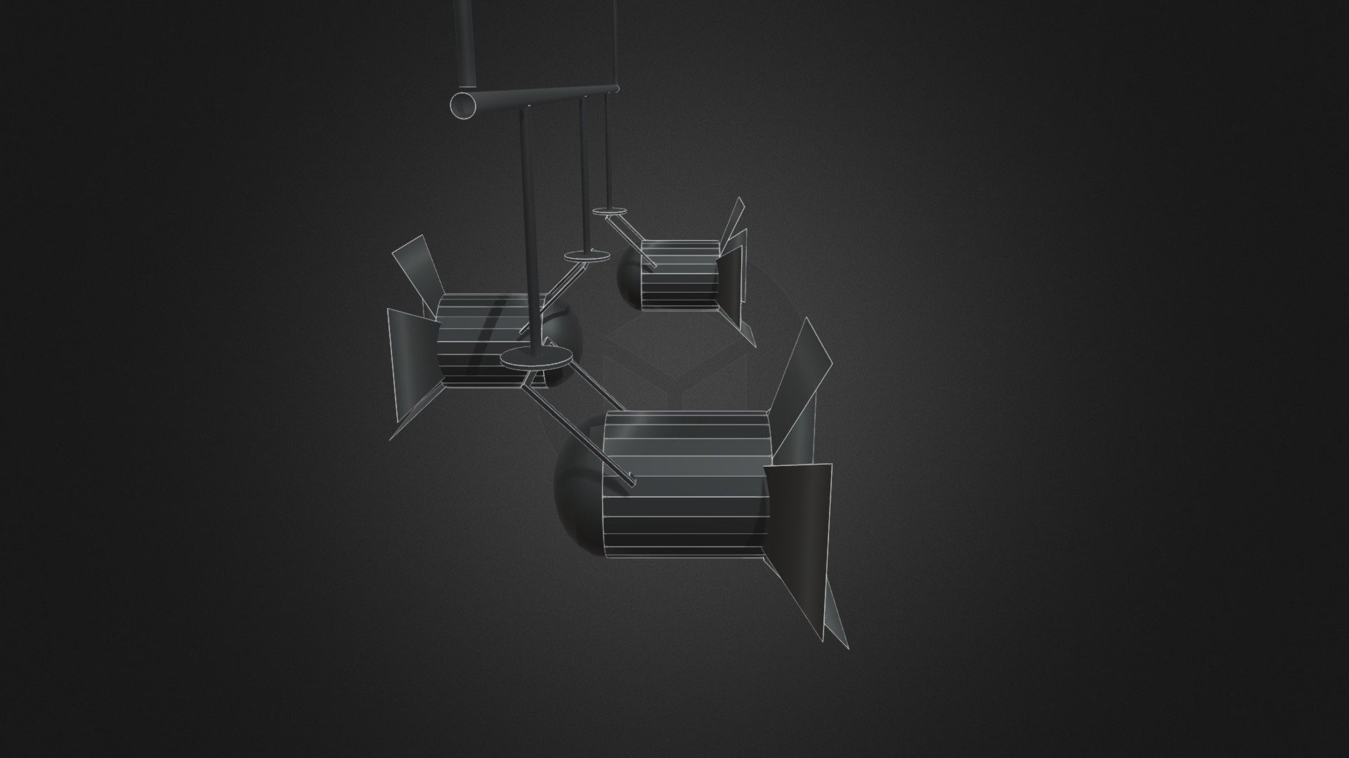 Studio Ceiling Lights - Download Free 3D model by shirlanne [e952ea8 ...