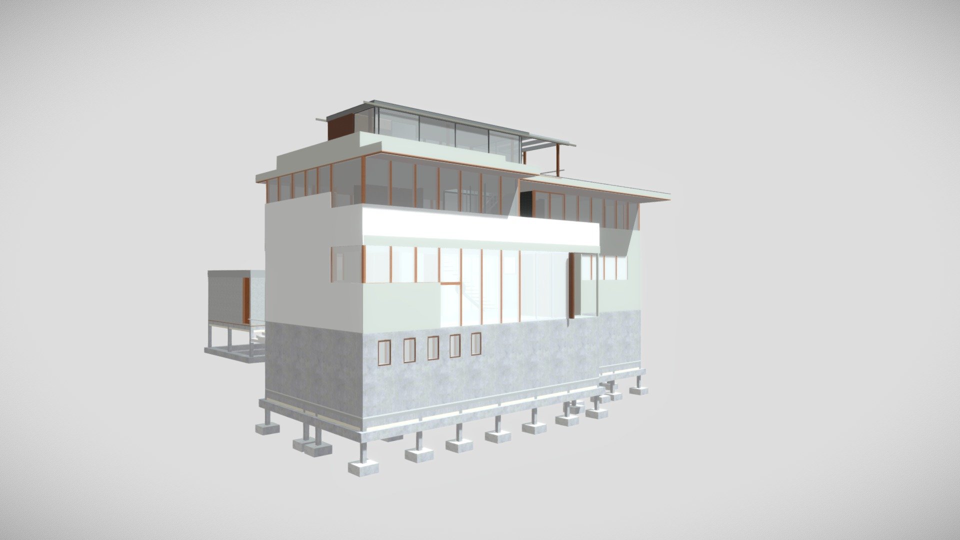 Neutra VDL House II - 3D model by dmsannd [e952f85] - Sketchfab