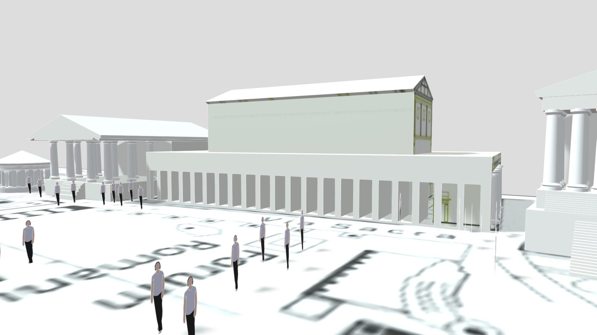 Roman Forum Master File - 3D model by Lisa (@ouyang1104) [e955610 ...