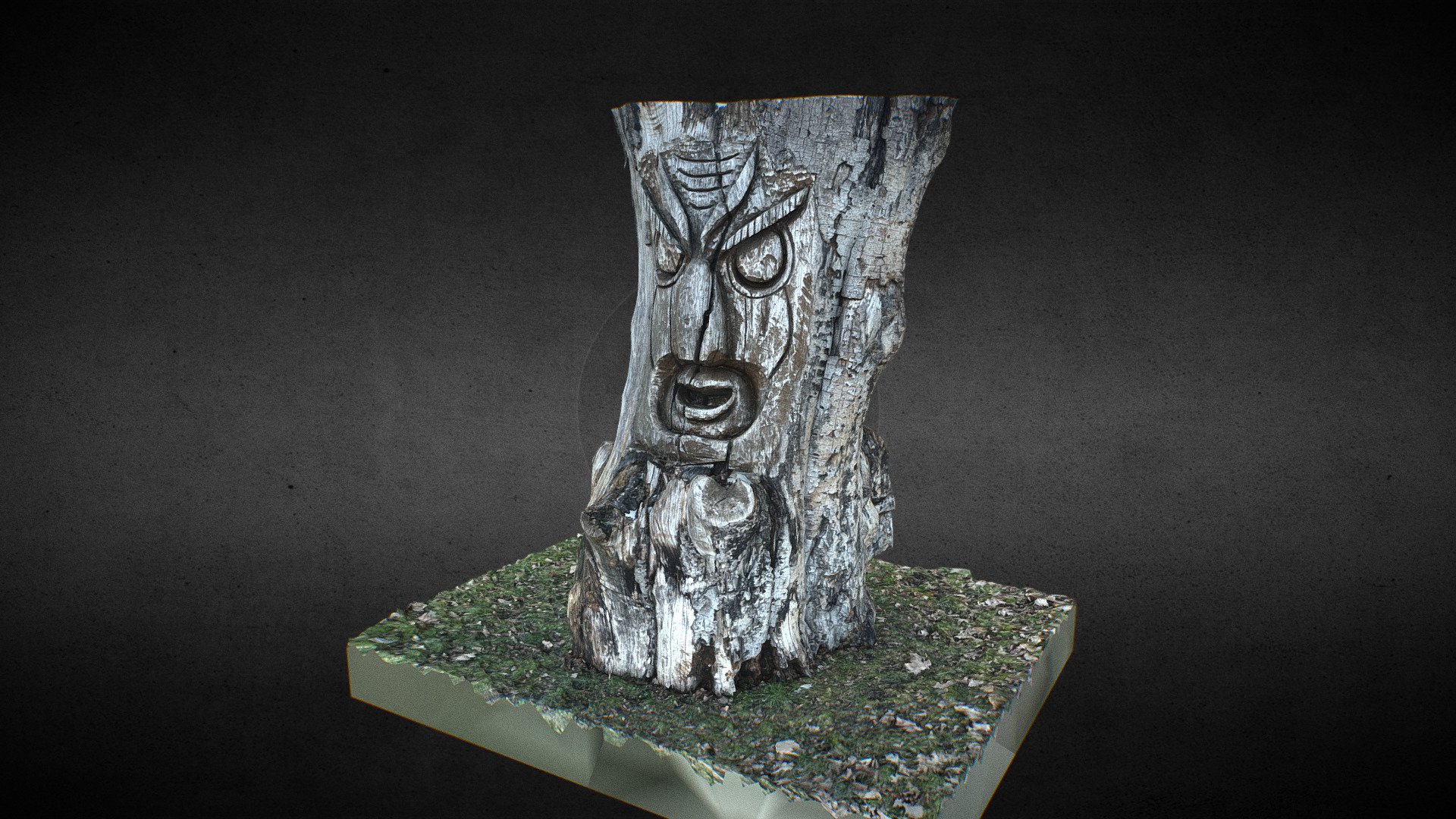 Scary Stump - Download Free 3D model by Zygomir.Fabricati.Diem ...