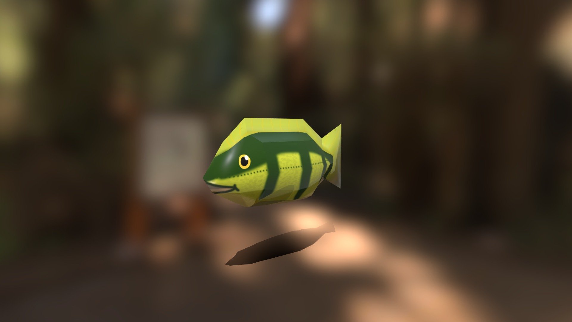 Fish - 3D model by sebastiansantamaura [e955e63] - Sketchfab
