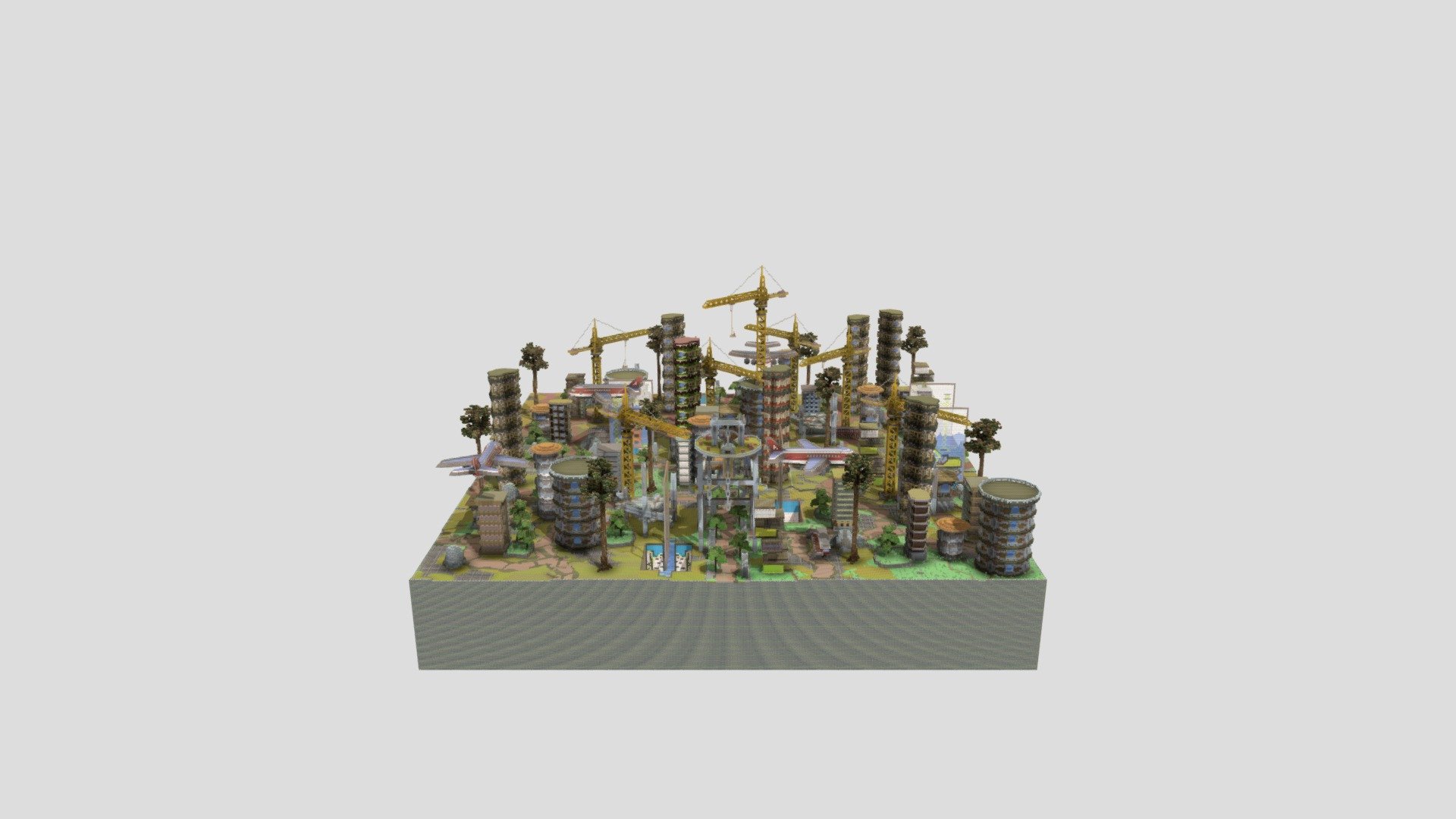 Warzone City Theme - 3D model by AstrumProjects [e9567e2] - Sketchfab