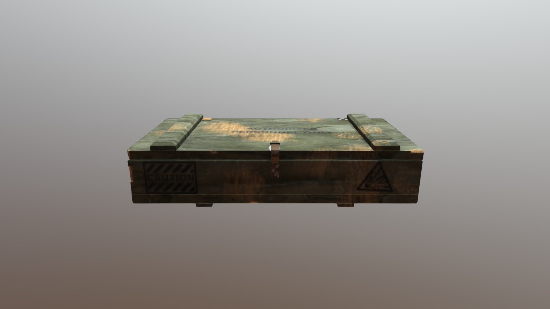 Ammo Crate - 3D model by AntonioMantilla [e95690f] - Sketchfab