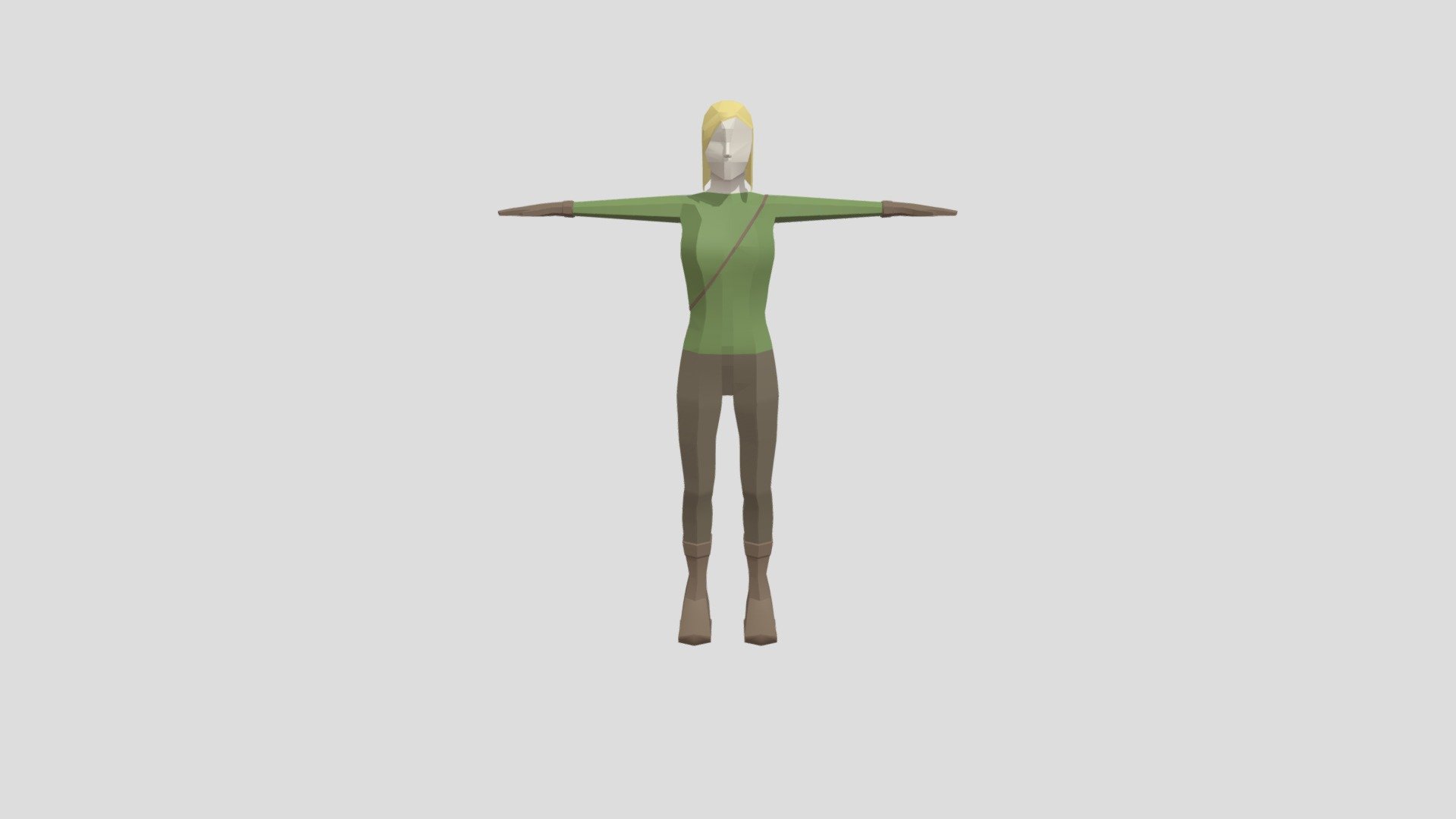 Ranger - T pose - Download Free 3D model by Dario Braeuning (@DarioB ...