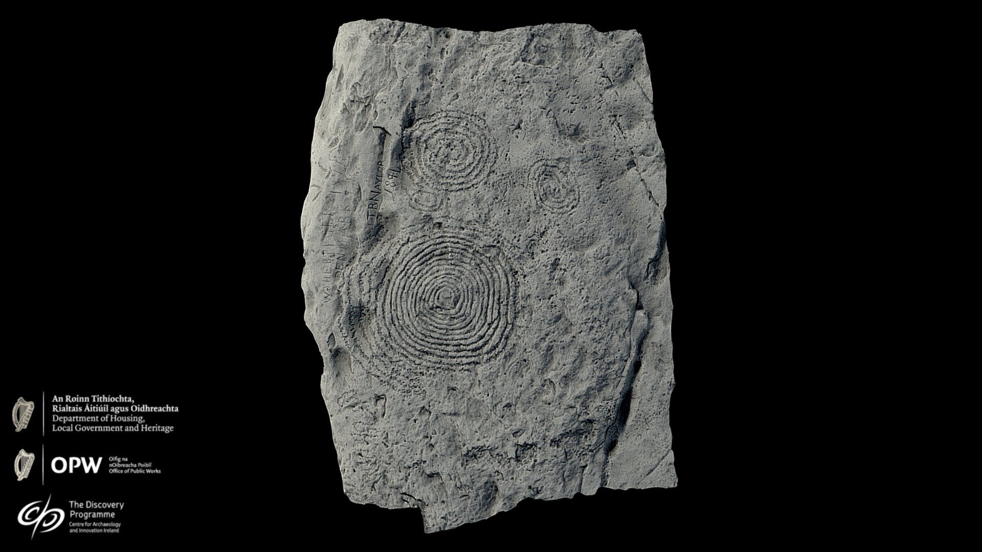 Newgrange Orthostat C3 - 3D model by The Discovery Programme ...