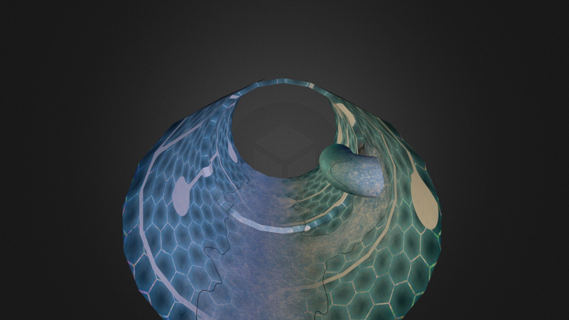 Alien Pipe - 3D model by DT (@dannyturner) [e9590fd] - Sketchfab