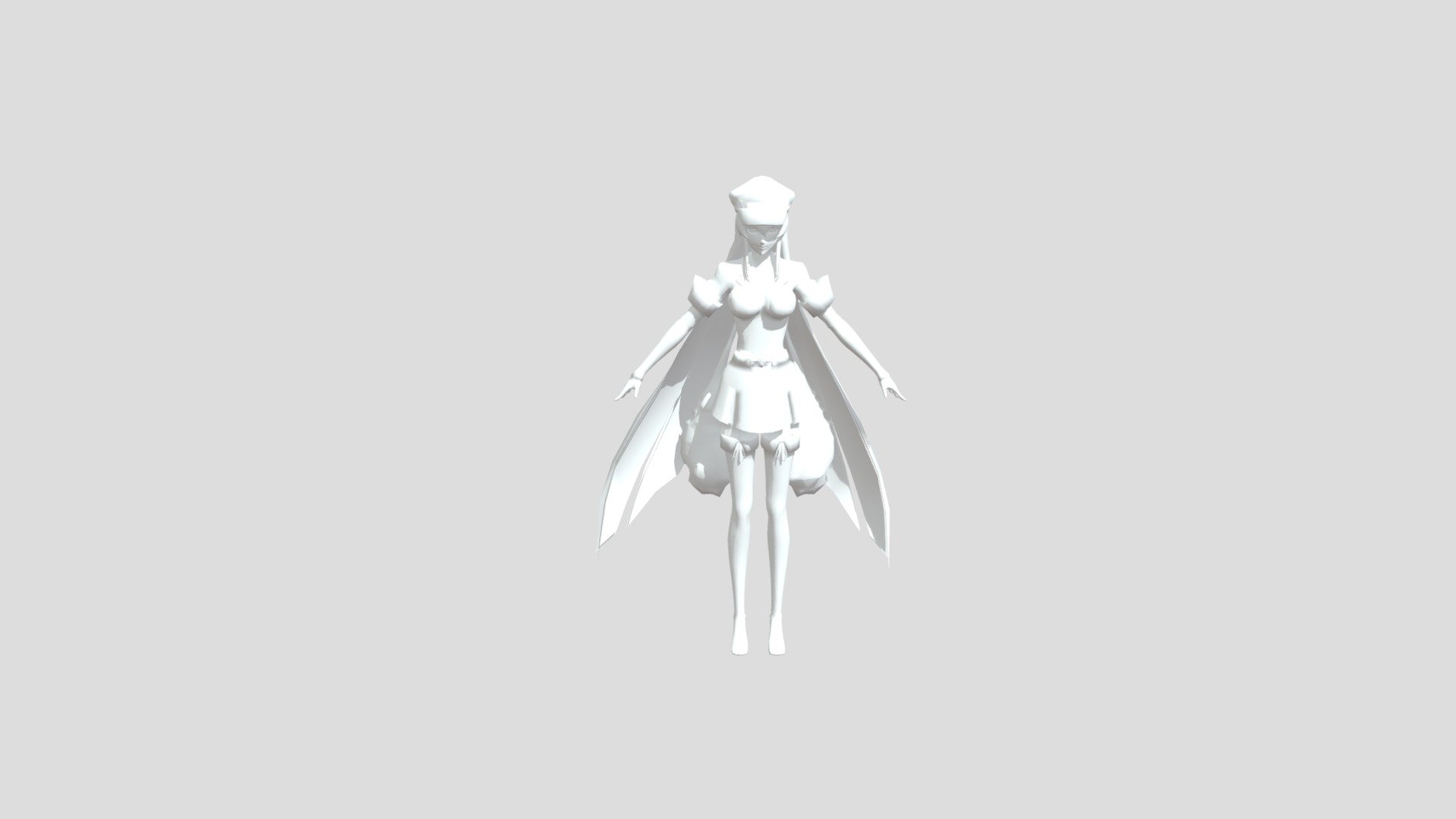 Esdeath - Download Free 3D model by Oui (@metooanicet) [e95b5b8 ...