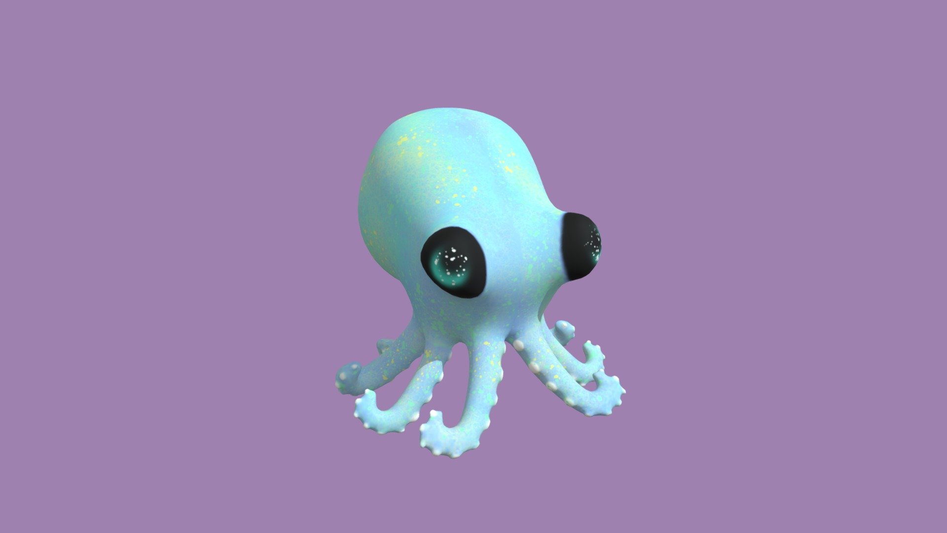 Baby Octopus - 3D model by Liv_3D [e961659] - Sketchfab