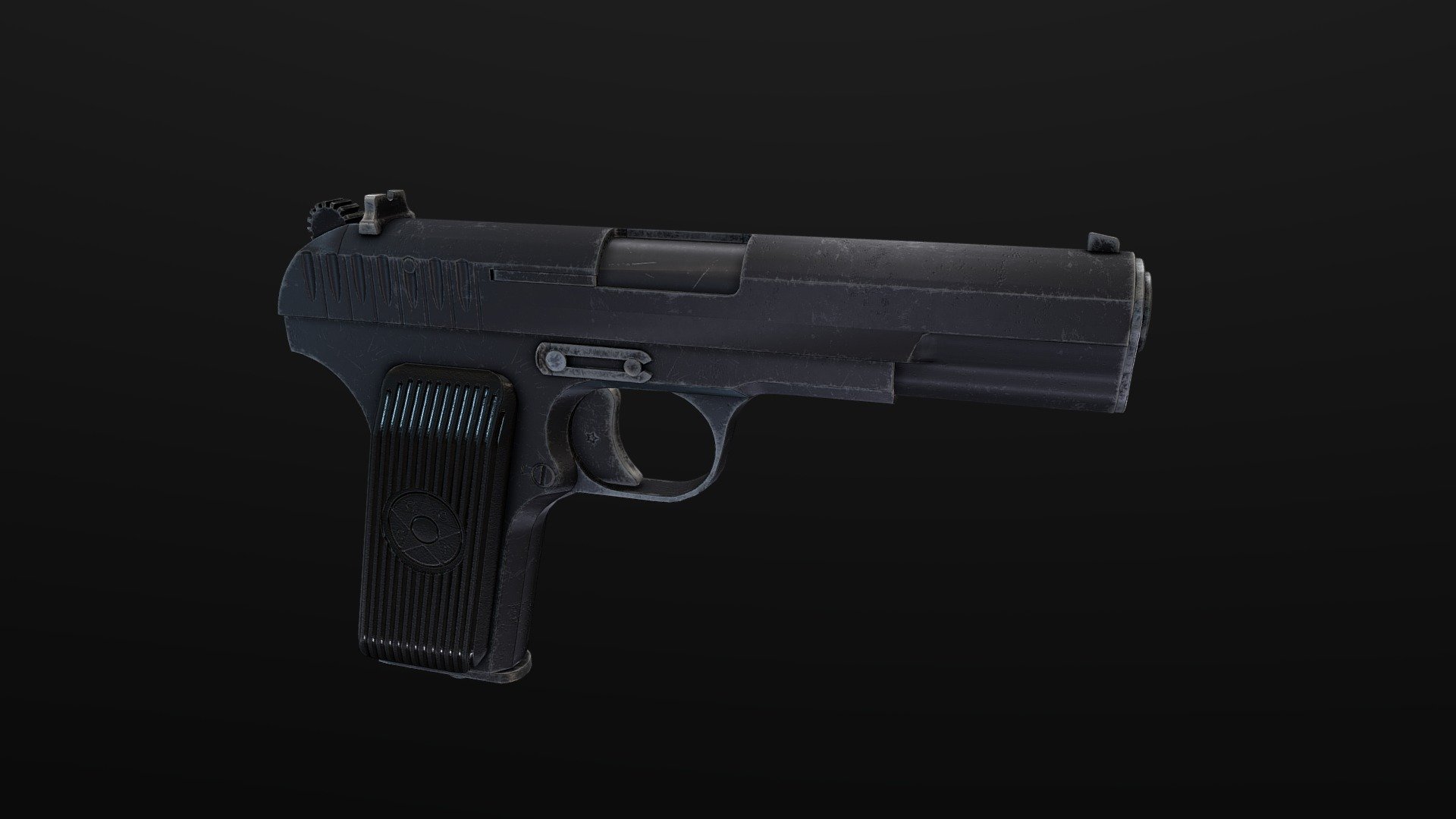 TT33 Tokarev Pistol - Download Free 3D model by White-Horse [e96197a ...