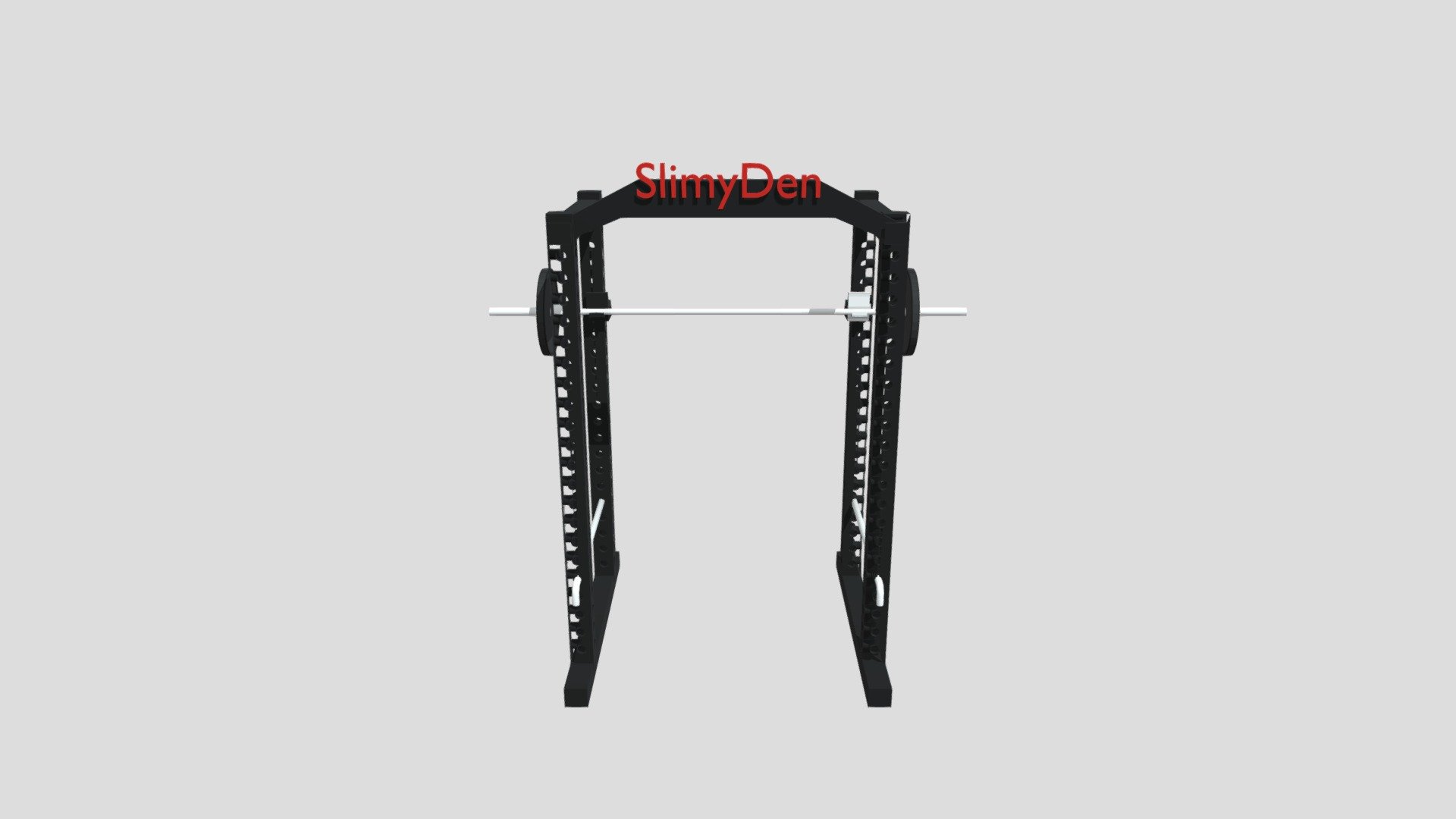 squat rack - 3D model by SlimyDen [e9629d5] - Sketchfab
