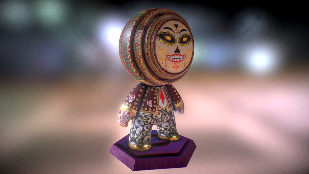 MAT Calavera - 3D model by Delphis [e962dee] - Sketchfab