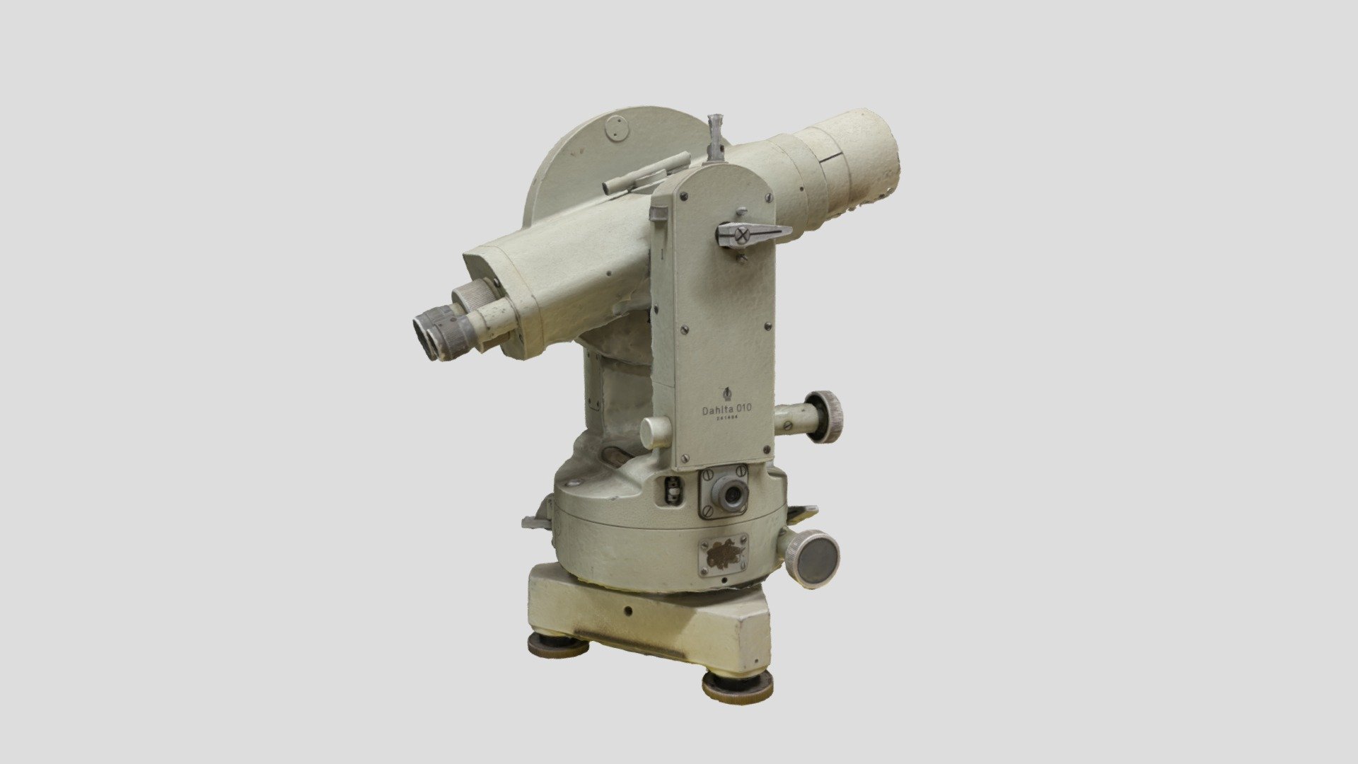 Vintage Carl Zeiss Jena Dahlta 010 Theodolite - Buy Royalty Free 3D model by ET Scan (@eriks ...