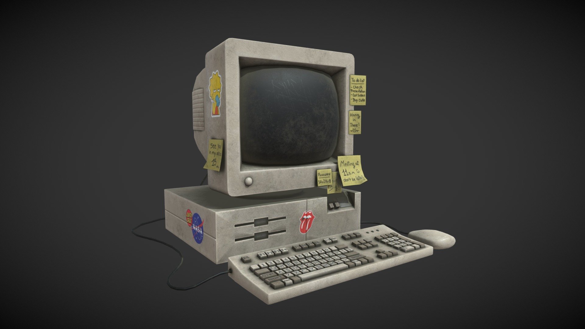 Computadora Vintage - 3D model by Rocio Aylen Barrera Ruiz (@rocio ...