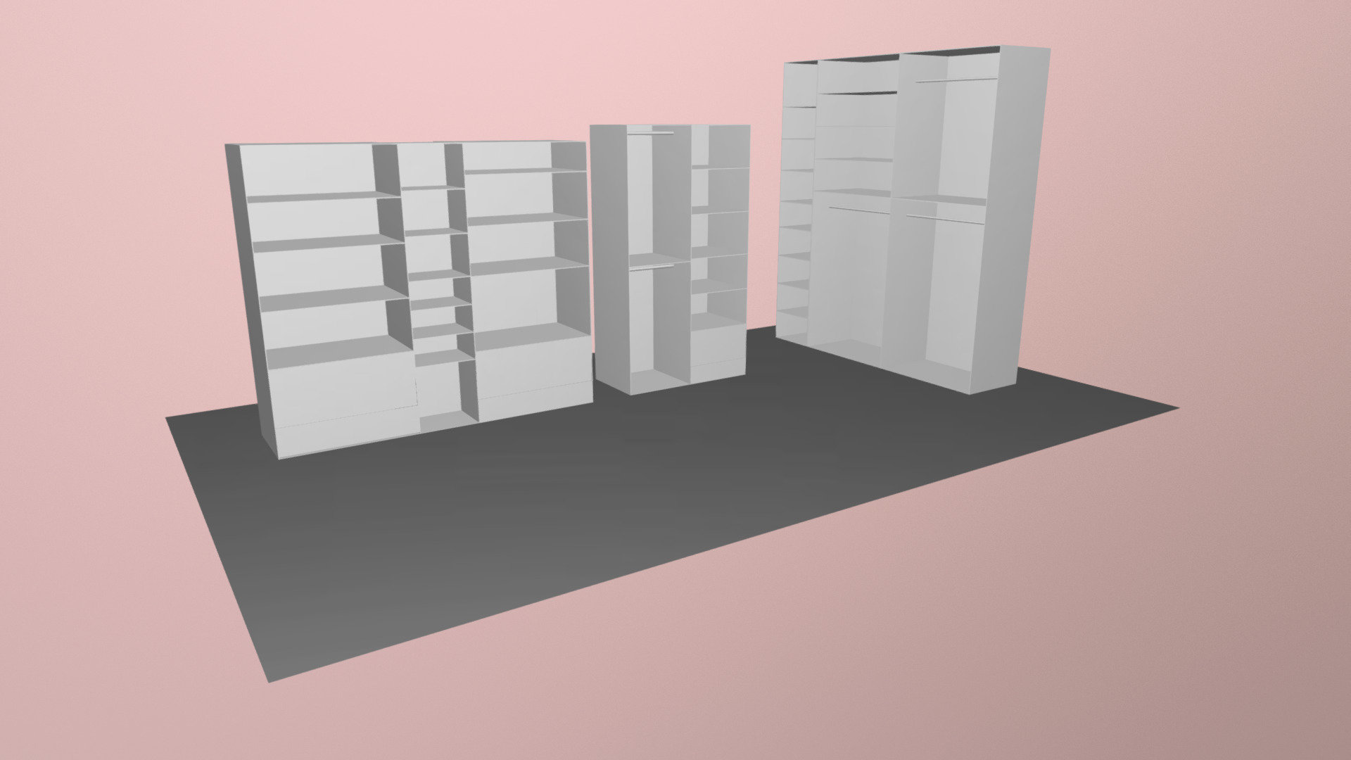 Cupboards - 3D model by wilywilyfox [e9659ea] - Sketchfab