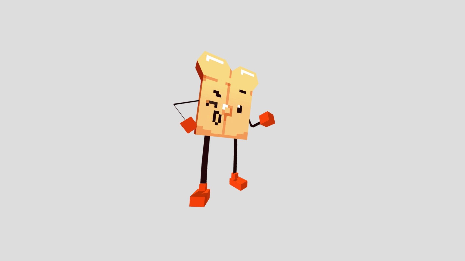 Bread Bot - 3D model by scrawny_pat [e966690] - Sketchfab