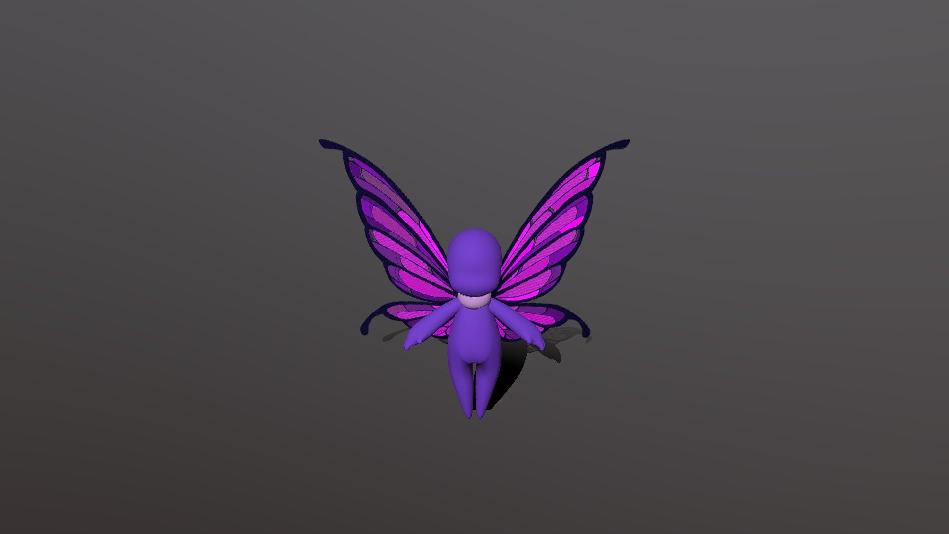 Butterfly moth - 3D model by frannnny [e9675f3] - Sketchfab